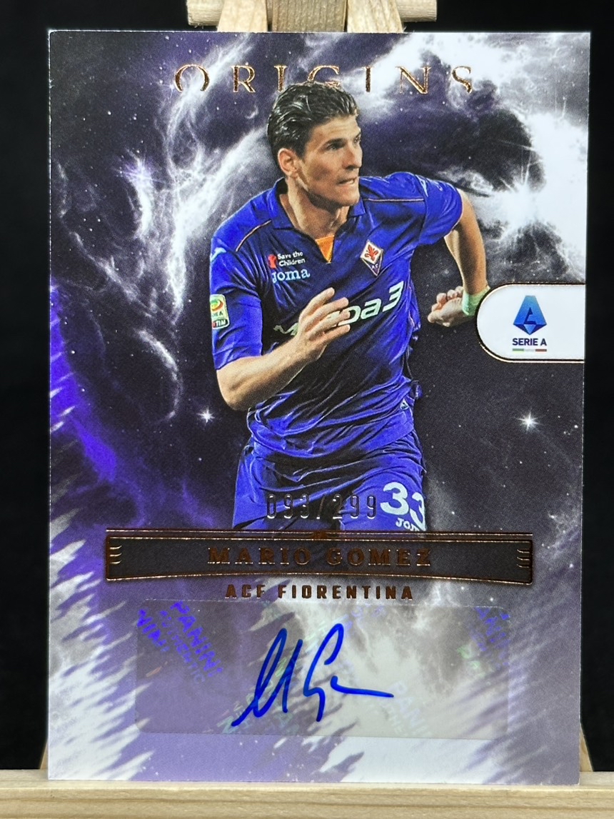2022-23 Panini Chronicles Mario Gomez 编年史 起源 弗洛伦萨 马里奥戈麦斯 093/299编 签字 签名 ...