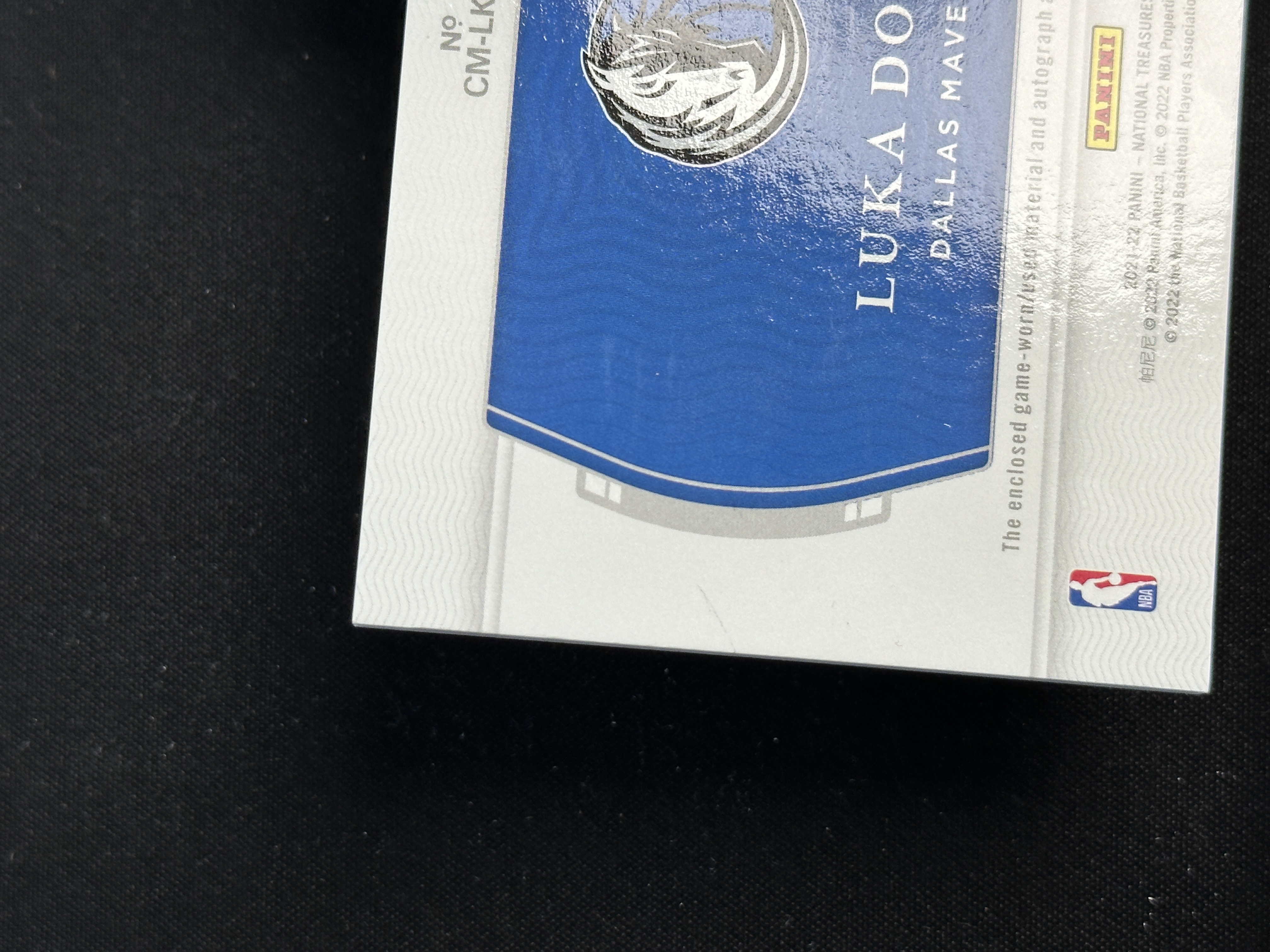 2021-22 Panini NT Luka Doncic 国宝 独行侠 卢卡 东契奇 /49编 JA 大窗COLOSSAL 球衣物料卡签 ...
