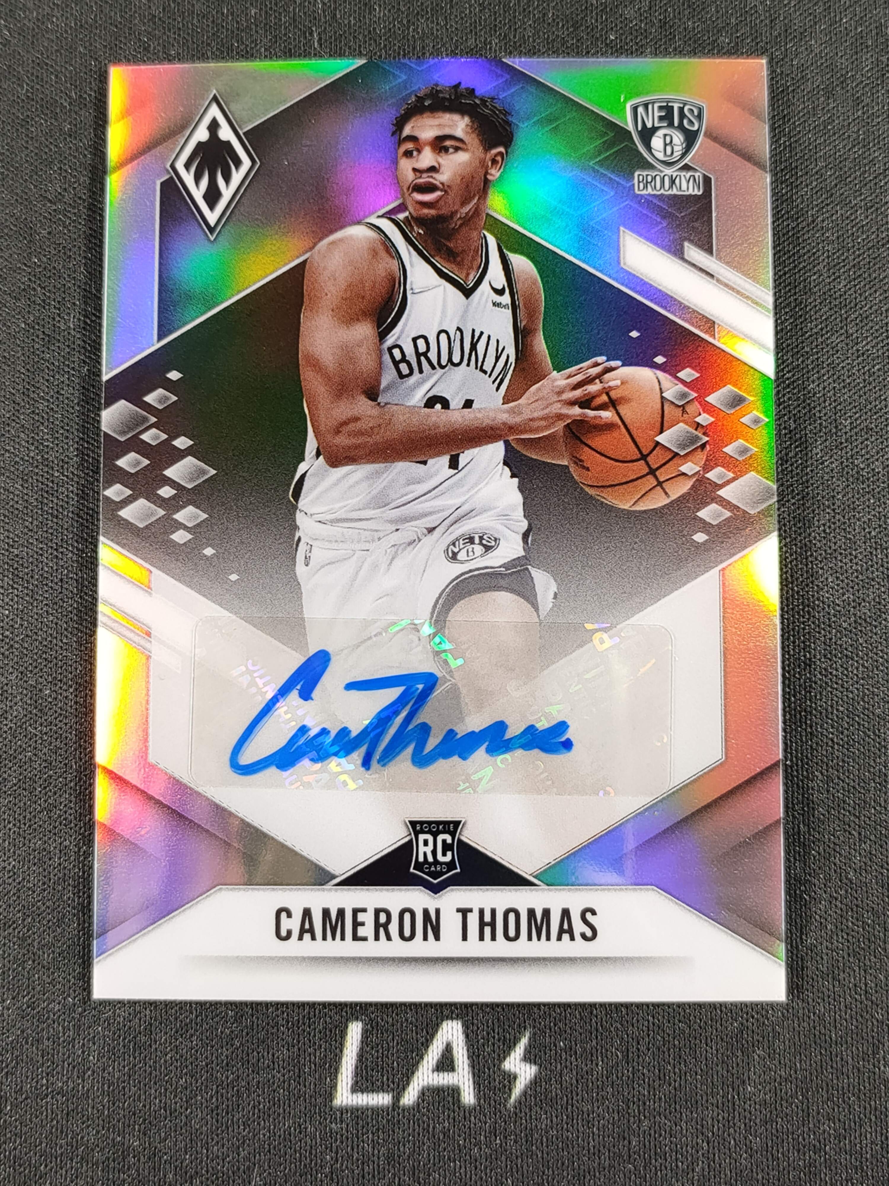 【LA拍卖】21-22 Panini Chronicles Cameron Thomas 编年史 篮网 夺冠大热 卡梅伦 托马斯 RC ...