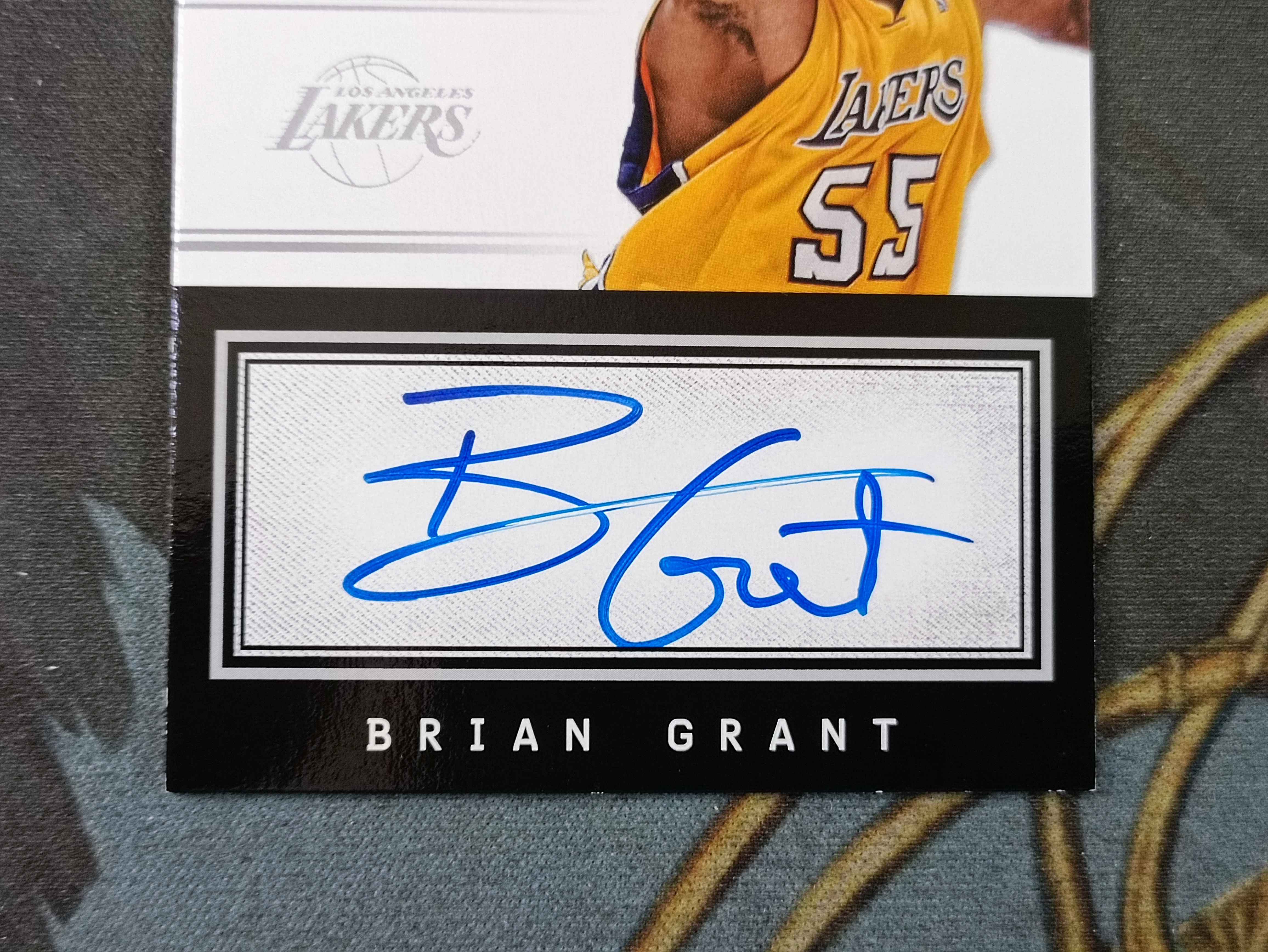 2013-14 Panini Signatures Brian Grant 布莱恩 格兰特 限量199编 DYNAMIC INK 亲笔签名签字 ...