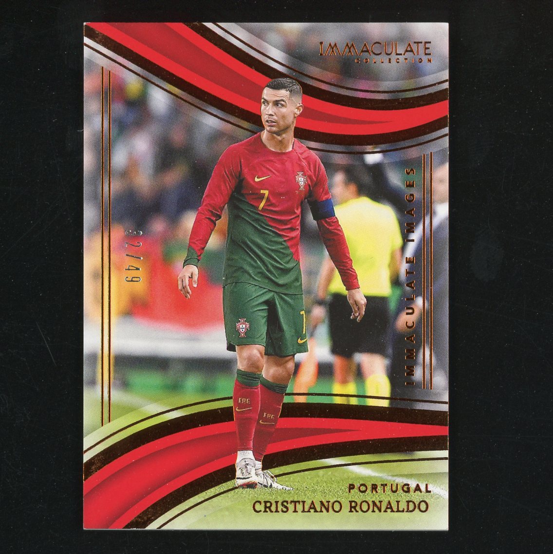 2023-24 Immaculate C Ronaldo C罗 克里斯蒂亚诺罗纳尔多 Images SP 完美选图特卡 葡萄牙 曼联 皇家 ...