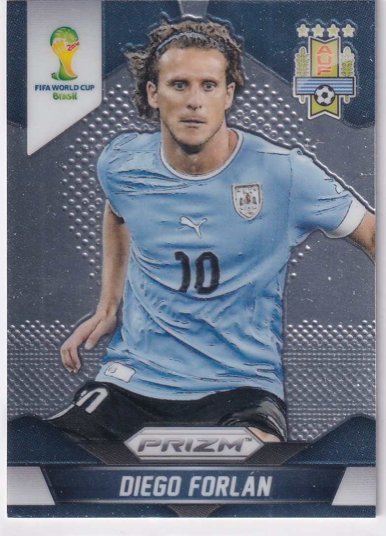 【小宝拍卖】可累积※ DIEGO FORLAN 迭戈弗兰 普卡 2014Panini World Cup Prizm 世界杯 乌拉圭 ...