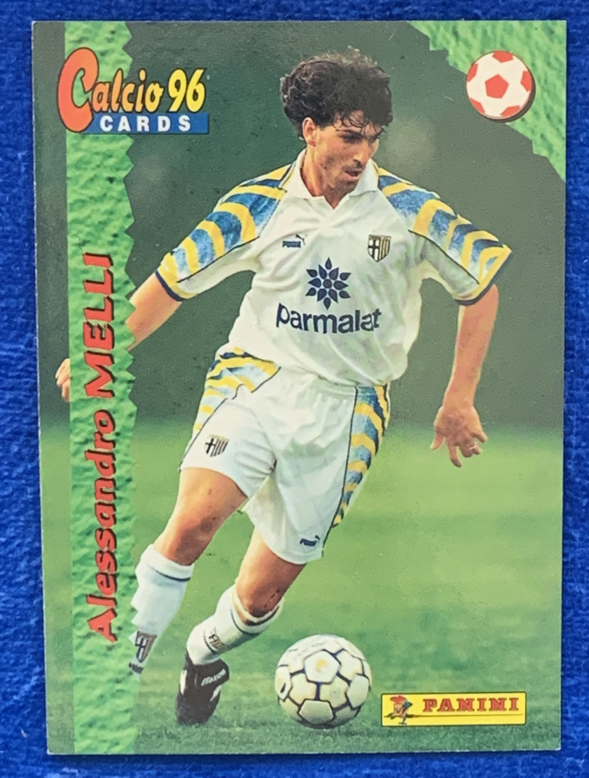 1996 Panini Calcio Melli 帕尼尼意甲 帕尔马Parma 梅利 意大利Italy 经典老卡 近乎绝版 不保卡品 ebay ...