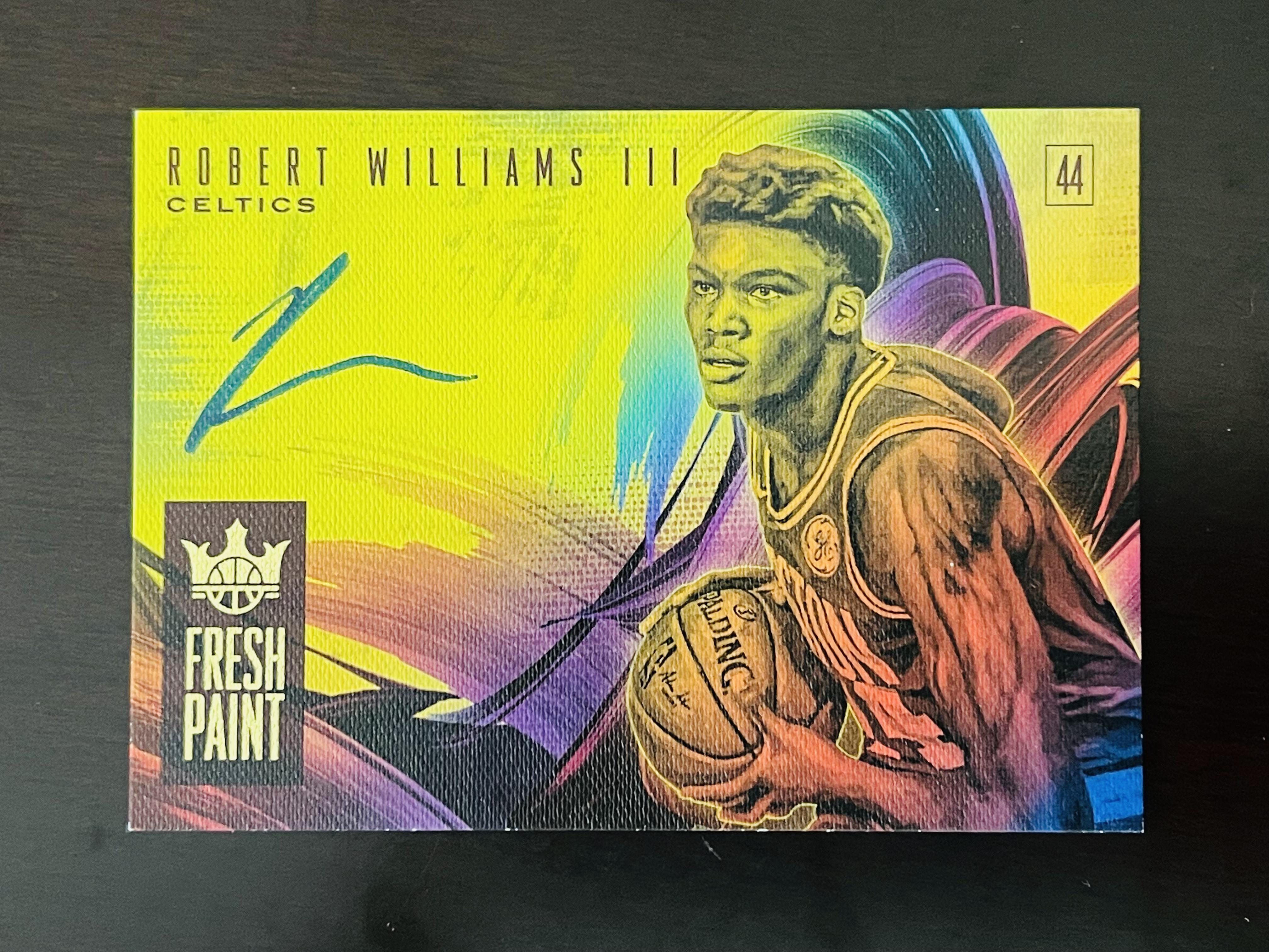 2018-19 Panini Court Kings Robert Williams III RC 【鲸鱼卡社】DDG 油画 罗威 罗伯特威廉姆斯 新秀RC /199编 FP签字 卡签 详见描述 卡淘