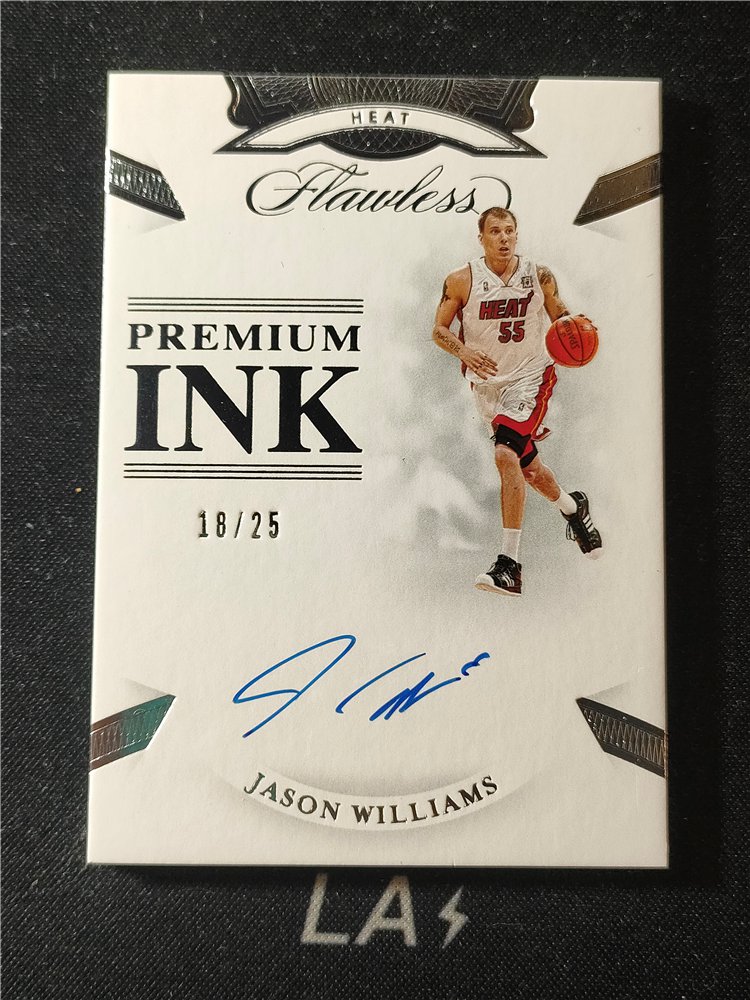【LA拍卖】2019-20 Panini Flawless Jason Williams 手提箱 高端系列 贾森 威廉姆斯 白巧克力 国王队 ...