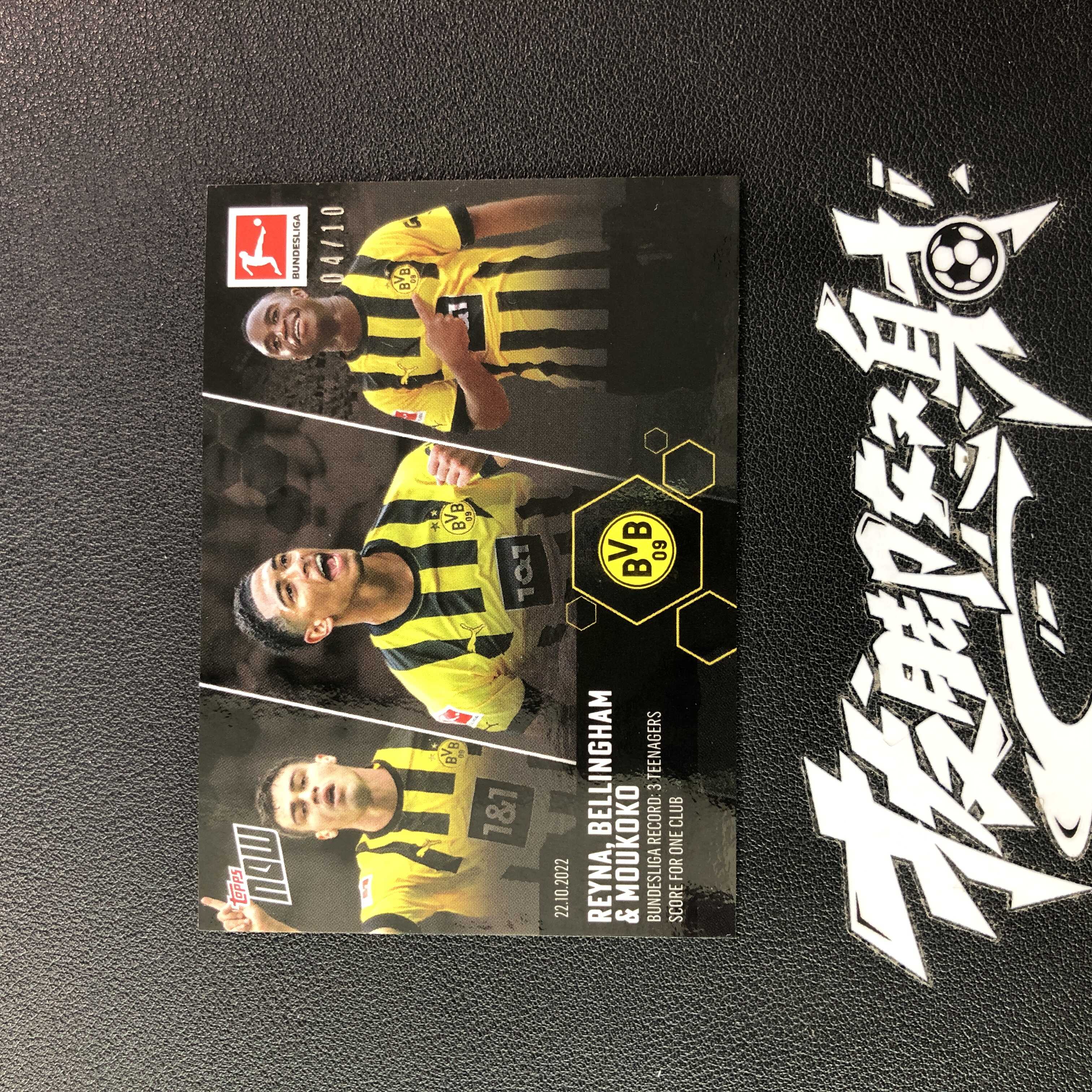 【怒射拍卖 接代卖】拔脚等会E4 2021-22 Topps NOW Jude Bellingham 德甲 多特蒙德 贝林厄姆 雷纳 穆科科 ...