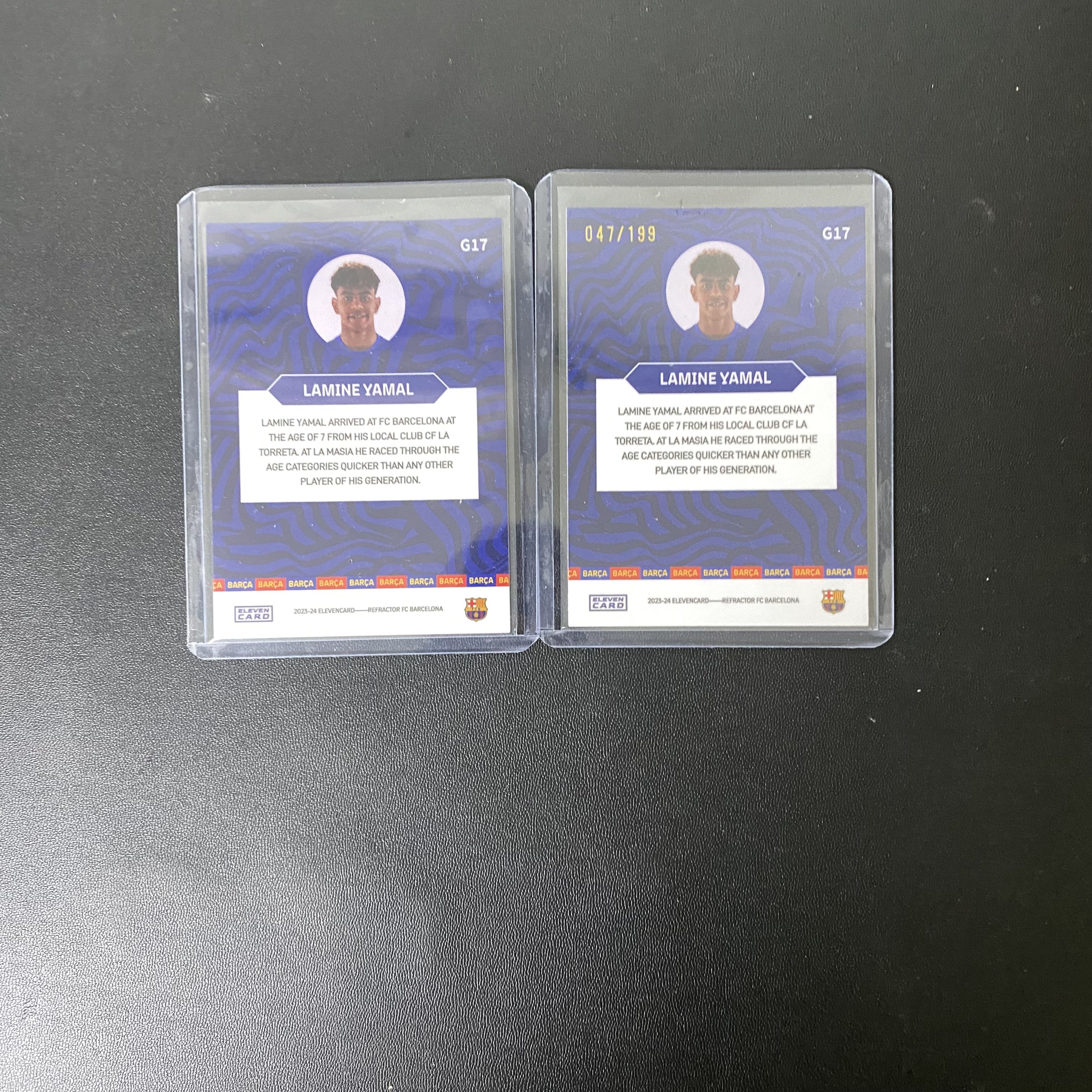 【TSS代卖-预付80％】2023-24 eleven card 巴萨 队盒 巴塞罗那 lamine yamal 亚马尔 新秀rc 银折 ...