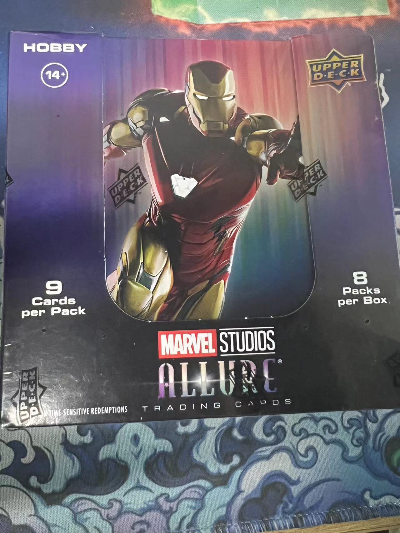 2023 Upper Deck Marvel (MCU) 漫威 小黑钻 原盒 寻找复仇者联盟复联蜘蛛侠美国队长雷神绯红女巫 签字 1/1折射 无限宝石 （哪吒） 卡淘