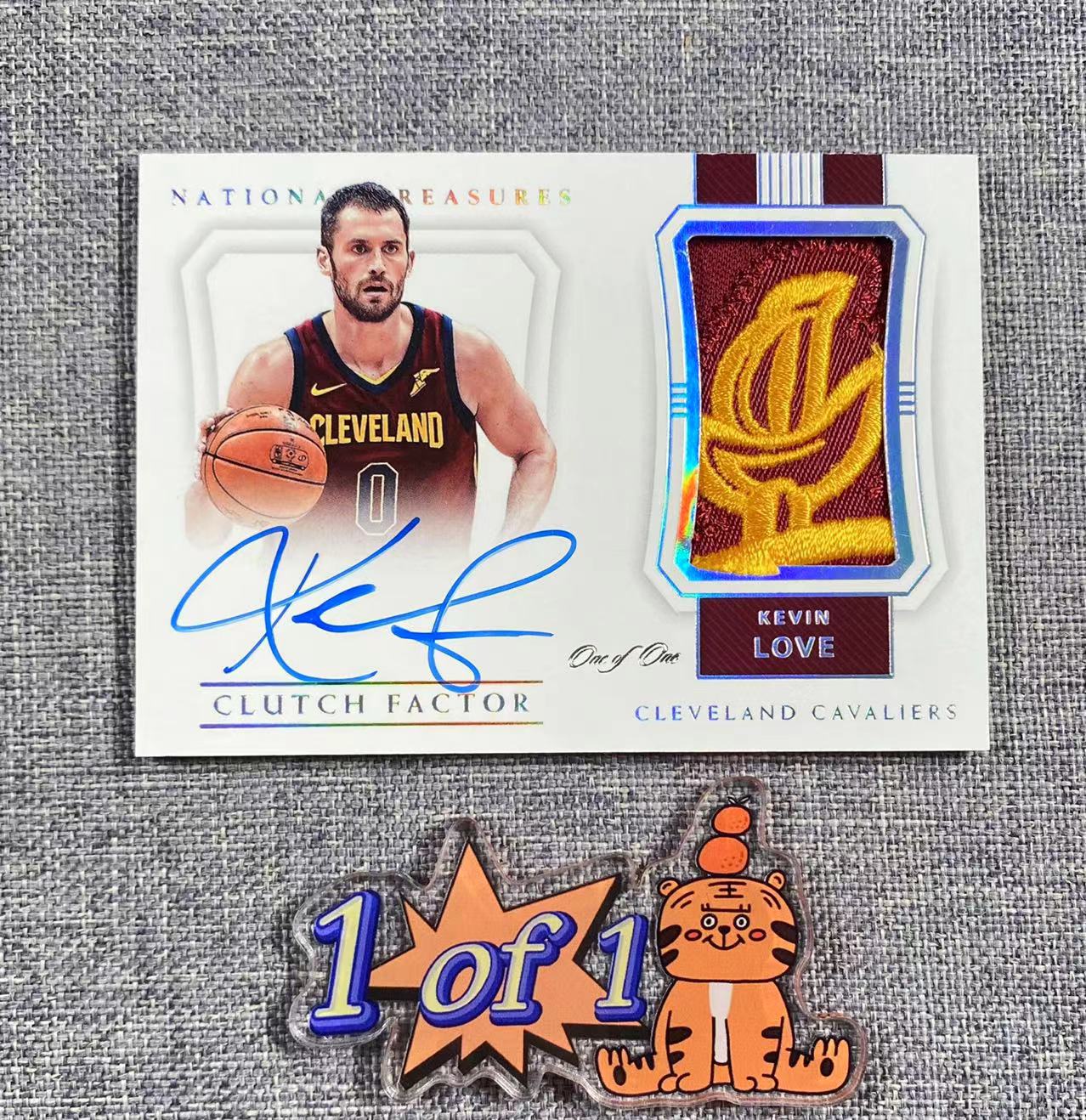 【MT球星卡】17-18 Panini National Treasures Kevin Love 凯文乐福 国宝系列 1/1编 one of ...