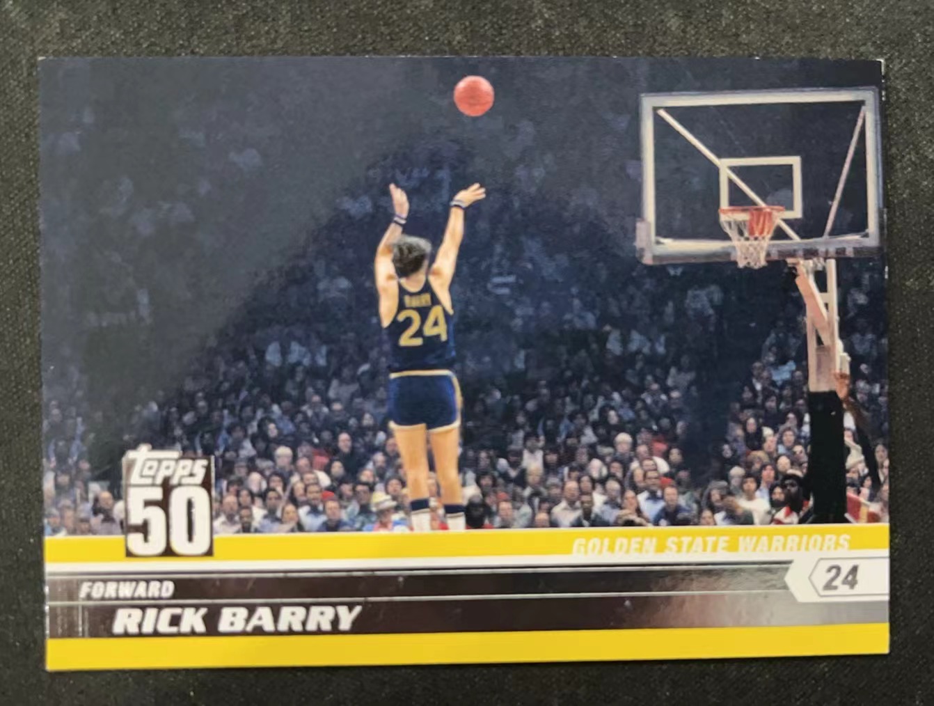 【长安代卖】2007-08 Topps 勇士 Rick Barry 里克巴里 经典选图 实卡好看收藏必备 正面轻微白角看大图【温先生】（L ...