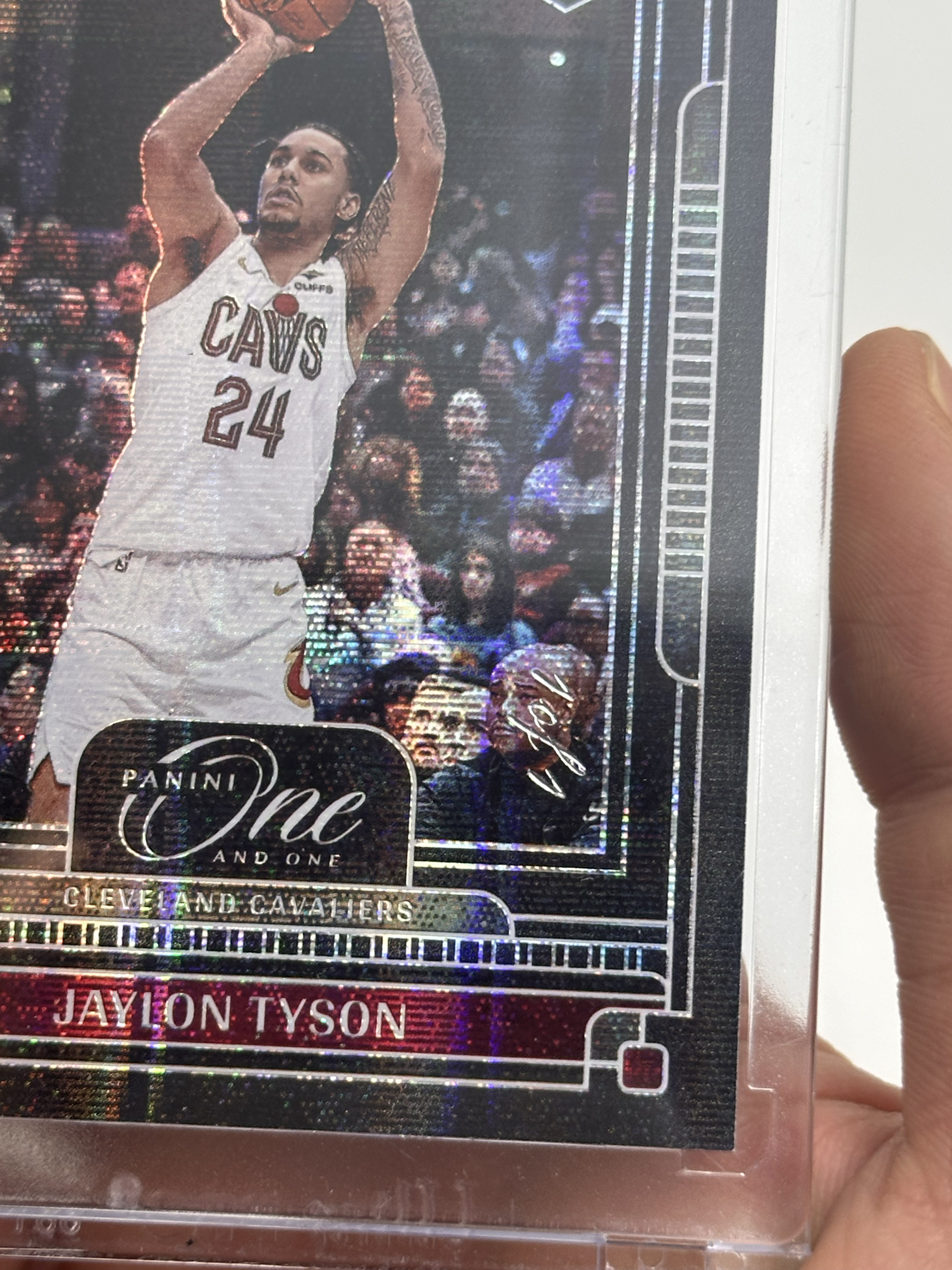 2024-25 Panini One and One Jaylon Tyson RC 骑士队 杰隆 泰森 One and One 新秀正黑折 ...