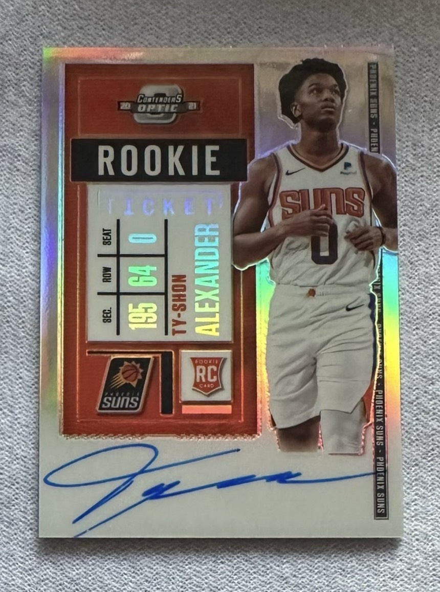 2020-21 Panini Contenders Optic Ty-Shon Alexander RC 太阳队 新秀 亚历山大 球票op系列 ...