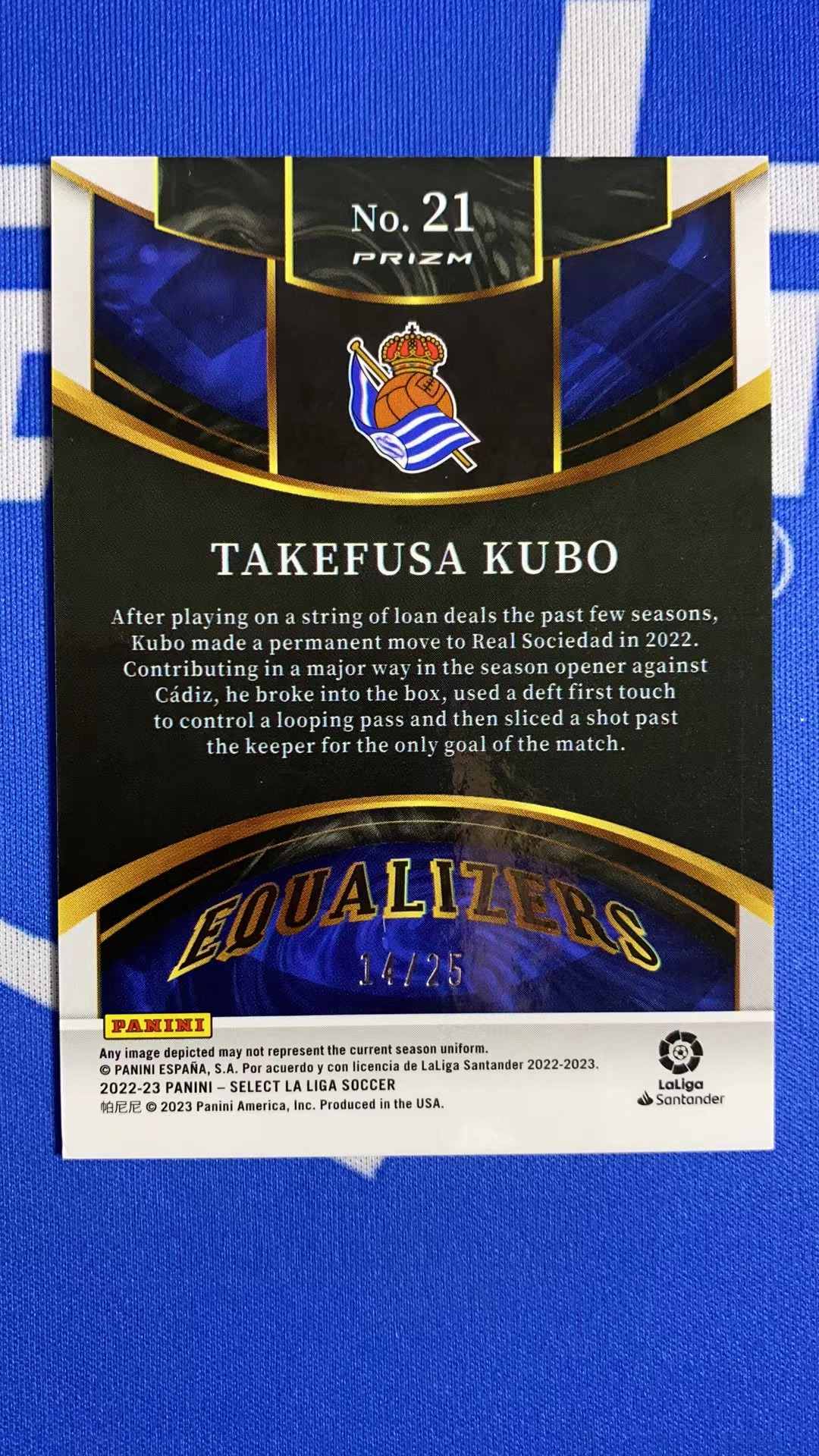 2022-23 Panini SELECT Takefusa Kubo 【Mycards球星卡】西甲SELECT 皇马 皇家社会 久保建英 ...