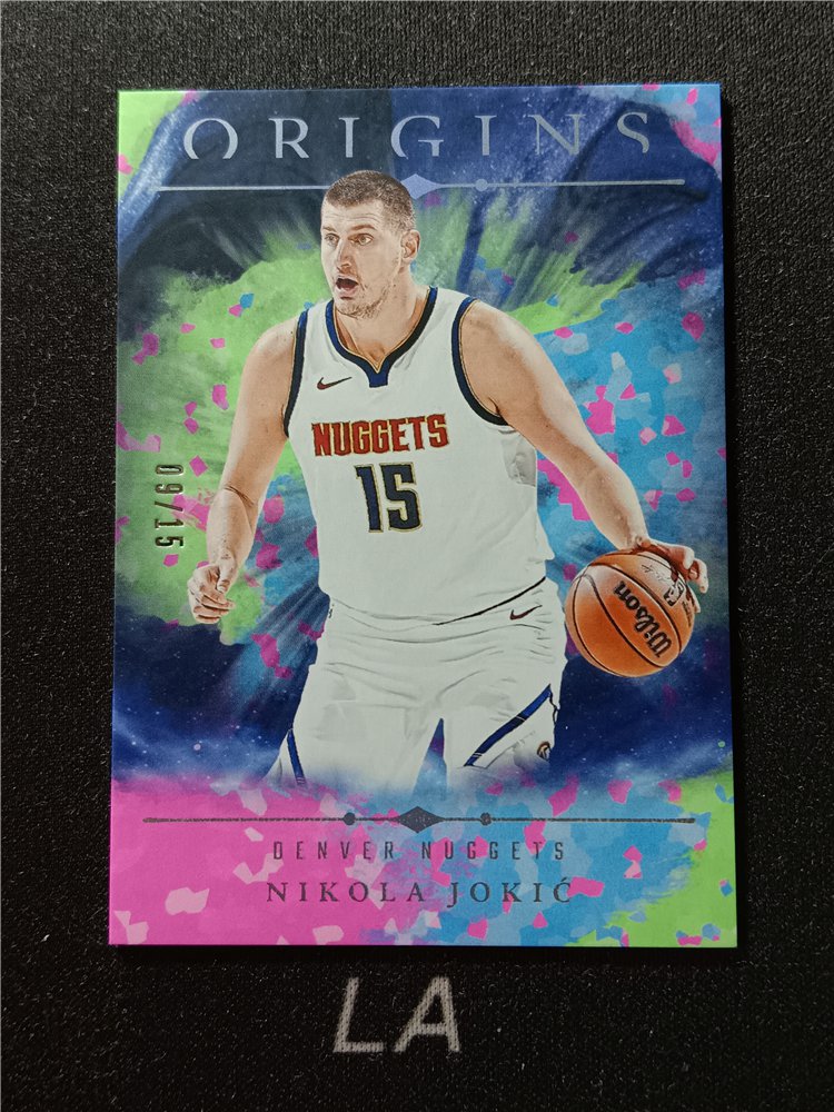 【LA拍卖】2024-25 Panini Origins Nikola Jokic 起源 尼古拉 约基奇 约老师 掘金队 总冠军FMVP Base Opal 欧泊平行 蛋白石平行 Base ...