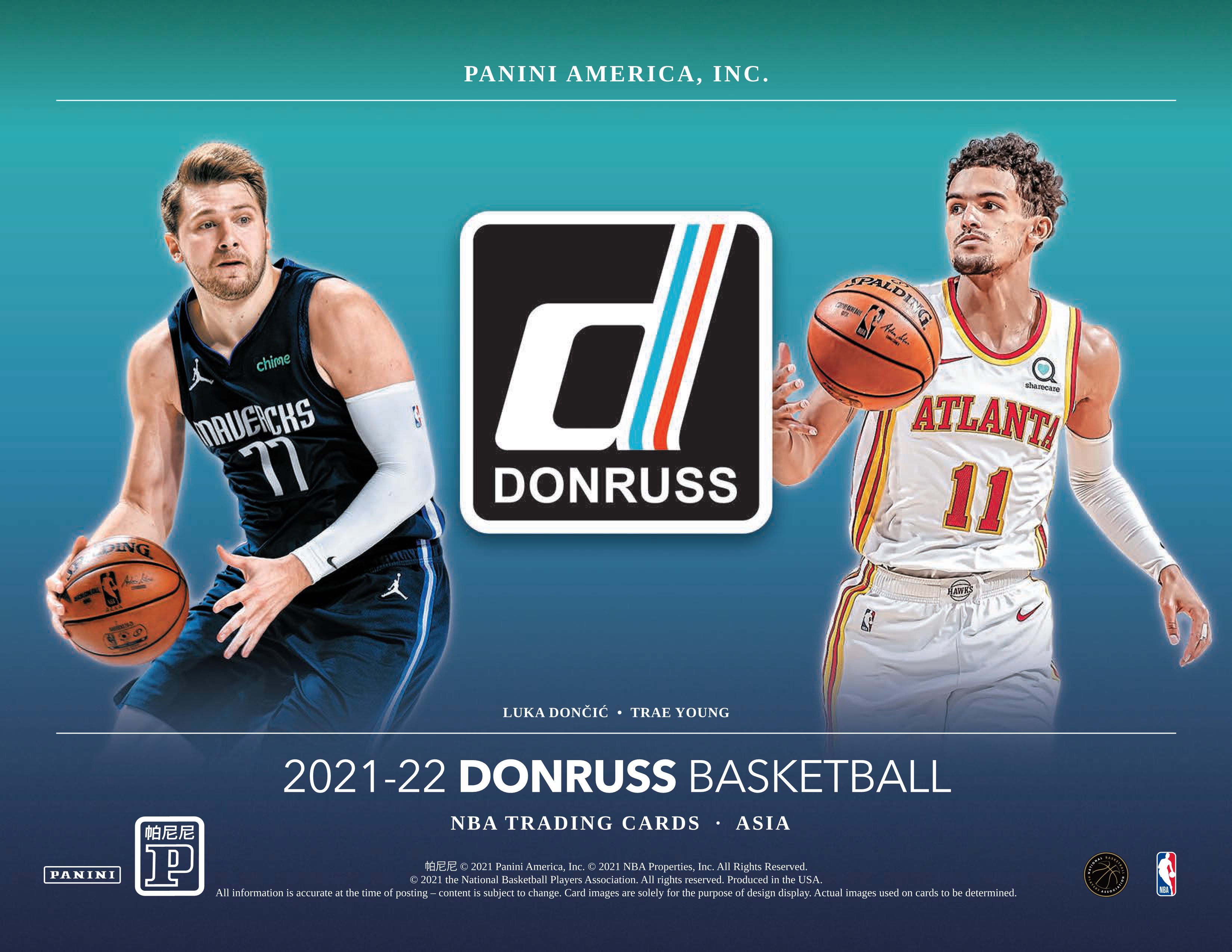 2021-22 DONRUSS BASKETBALL ASIA 亚版 完整箱 卡淘