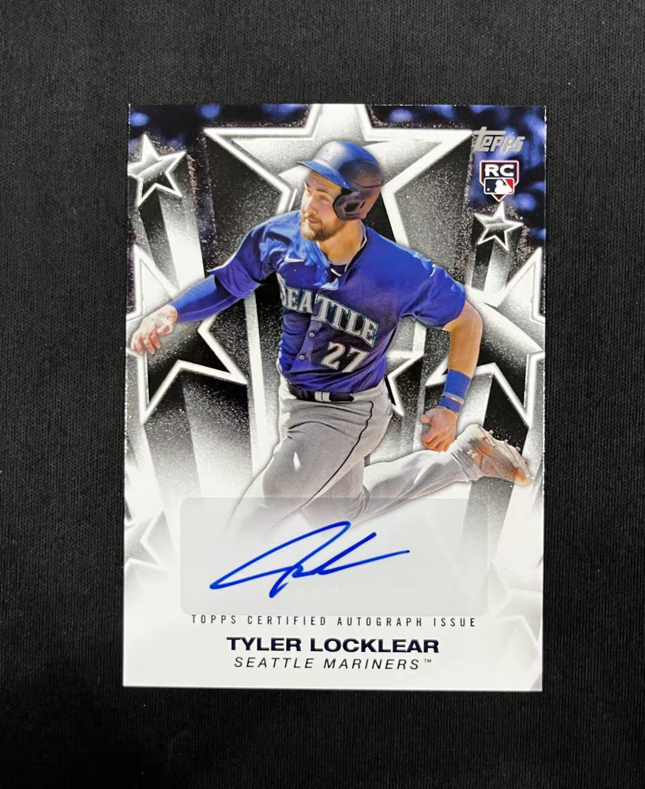 【长安代卖 截标预付80%】2025 Topps MLB Tyler Locklear 西雅图水手 新秀RC 泰勒洛克利尔 新秀签字 收藏必备 ...