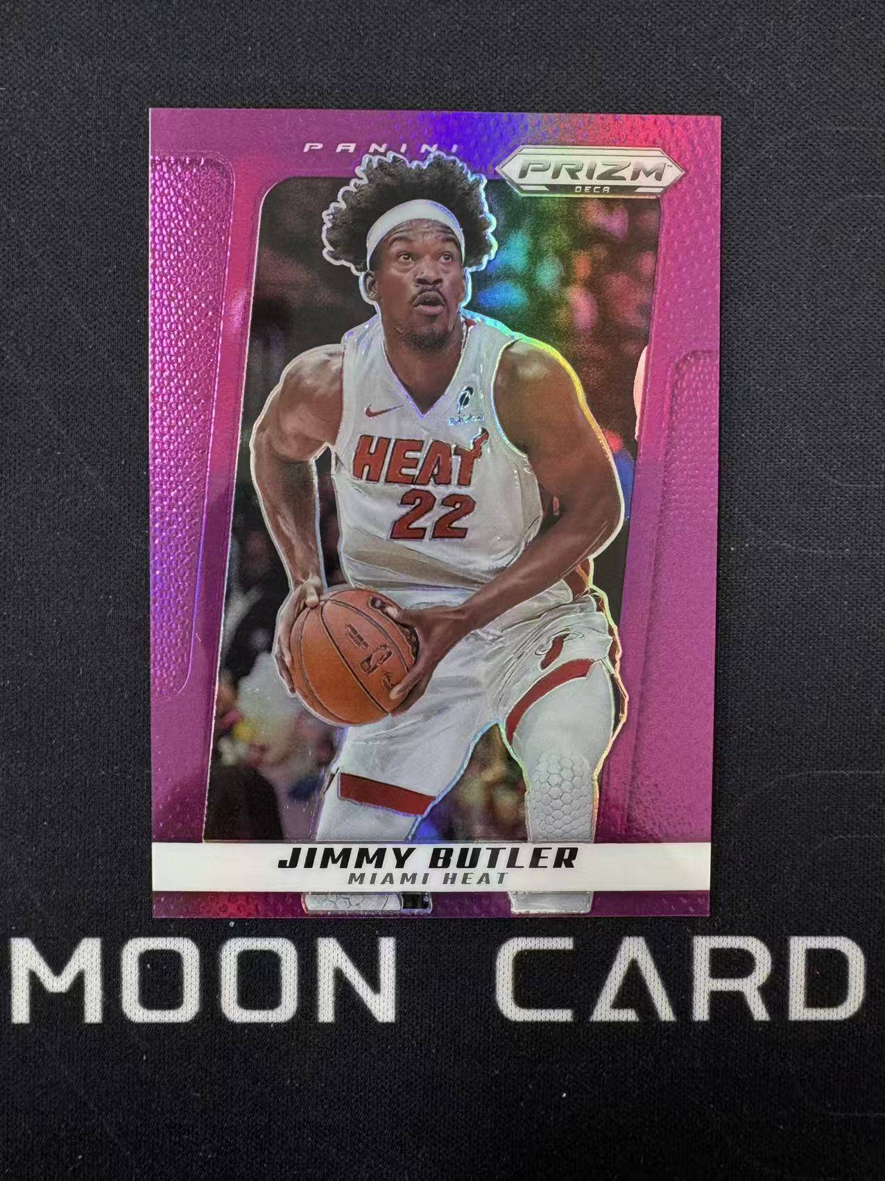 【梦卡拍卖】2024-25 Panini Prizm Deca 复古 jimmy butler 热火 吉米 巴特勒 JB /99编 紫折 收藏 ...
