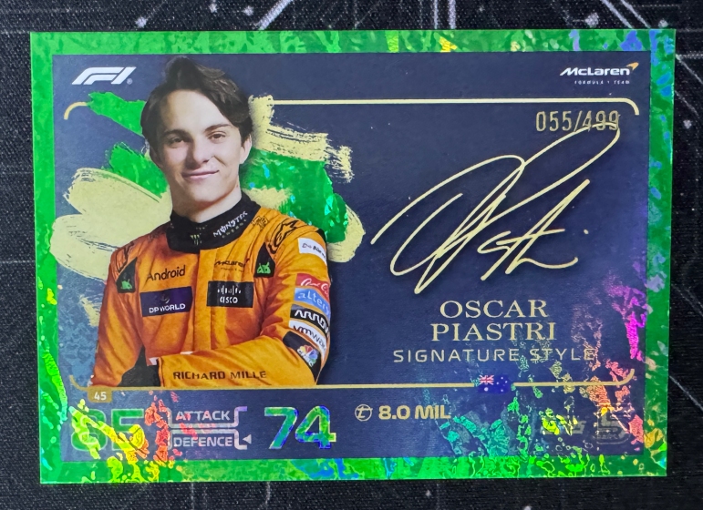 2024 Topps Turbo Attax Oscar Piastri 老米拍卖FN146 F1方程式赛车游戏版 皮亚斯特里 ...