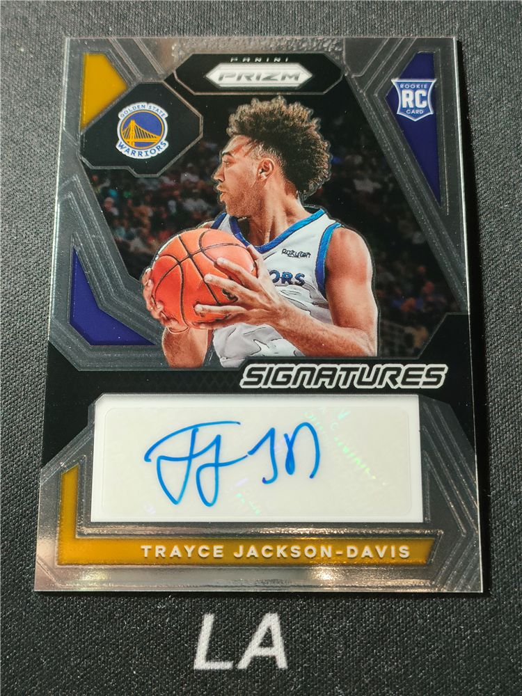 【LA拍卖】2023-24 Panini Prizm Trayce Jackson-Davis 新秀RC 特雷斯 杰克逊 戴维斯 勇士队 正 ...