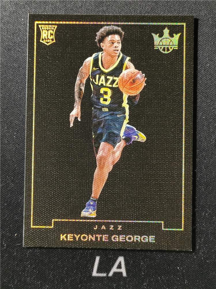 【LA拍卖精品】2023-24 Panini Court Kings Keyonte George 油画系列 新秀RC 基昂特 乔治 爵士 大 ...