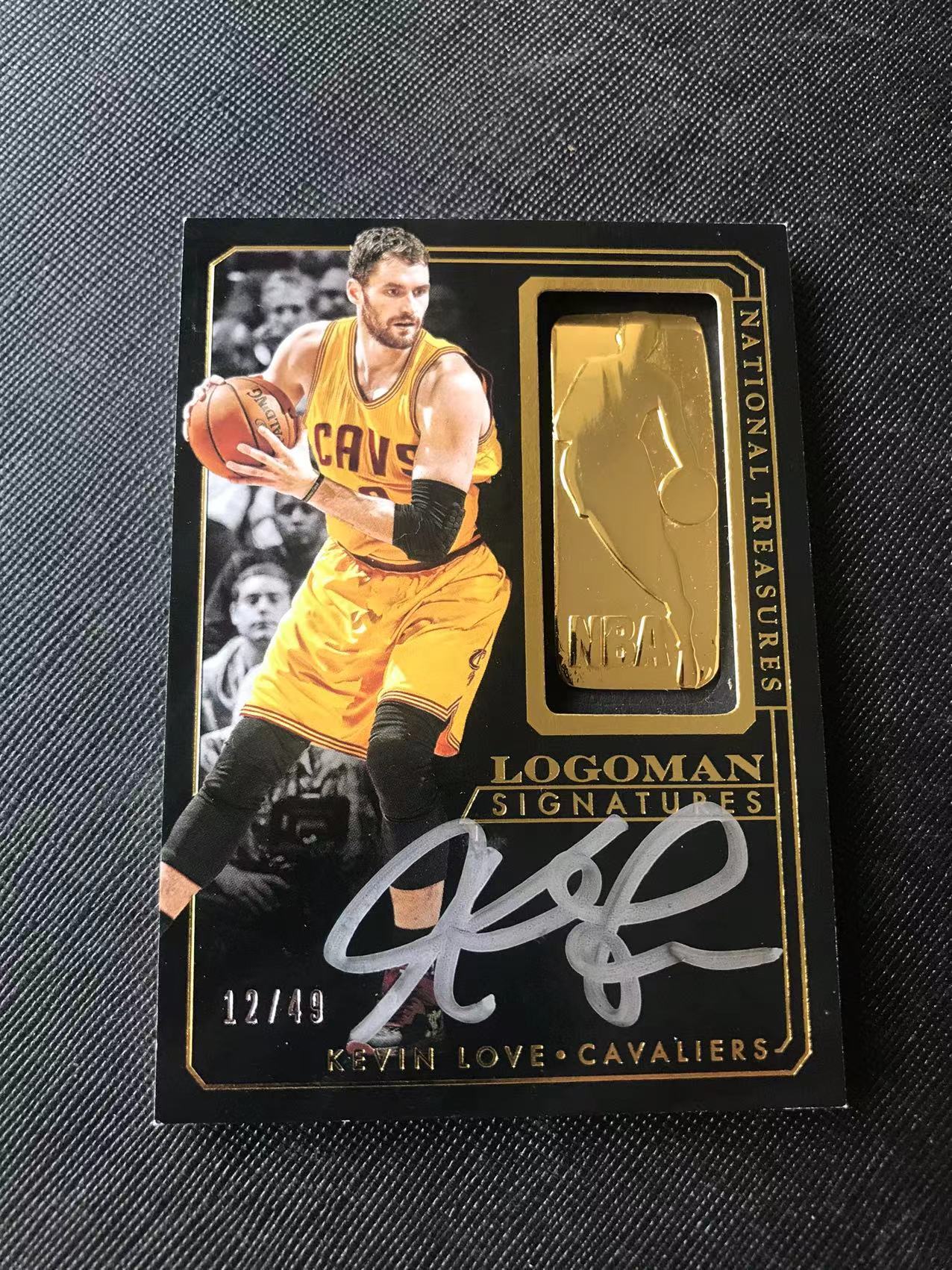 2014-15 Panini National Treasures Kevin Love 国宝系列 骑士 乐福 限量 /49编 金块 ...