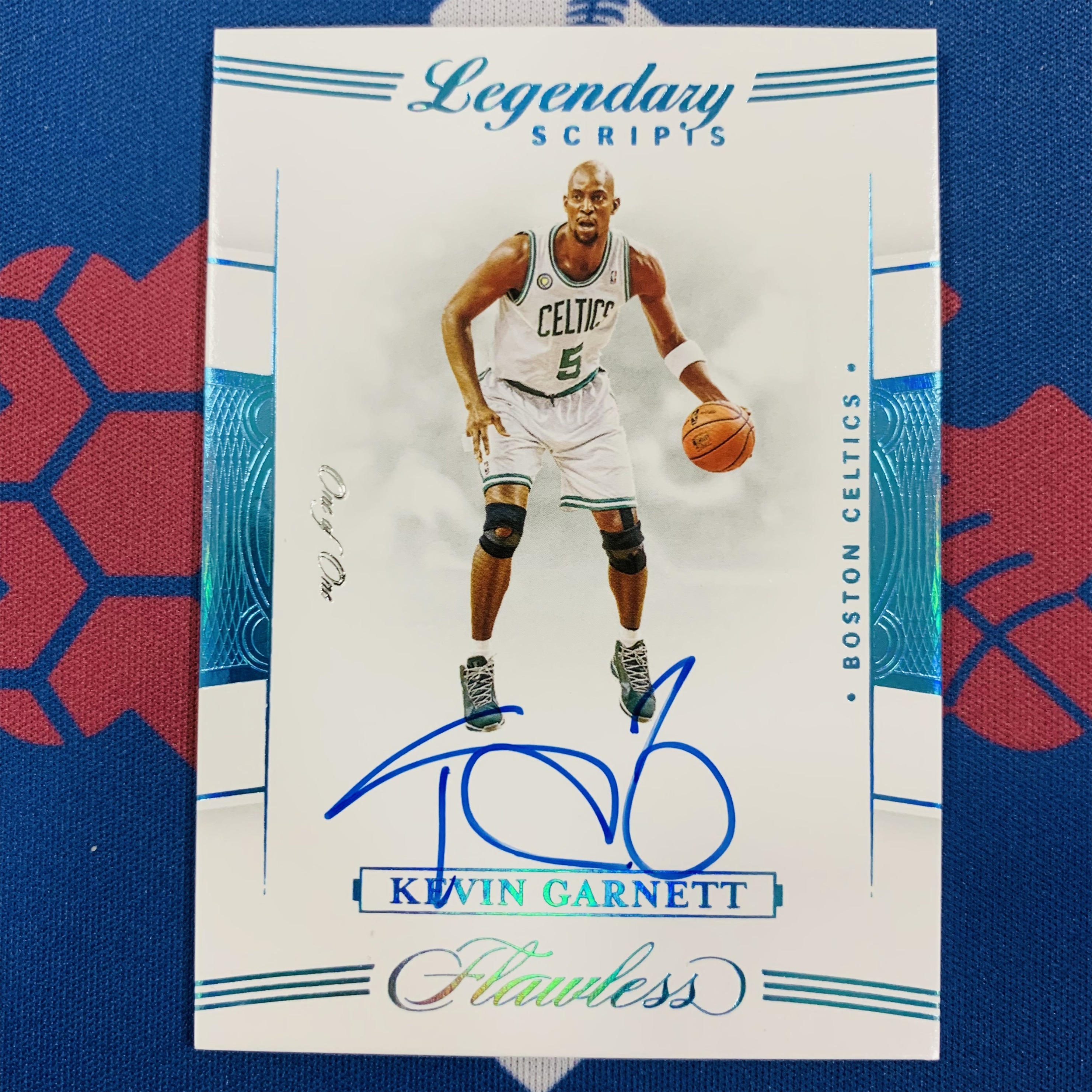 2019-20 Panini Flawless Kevin Garnett 【海宝】手提 凯尔特人 狼王 KG 凯文加内特 1/1编 1of1 ...