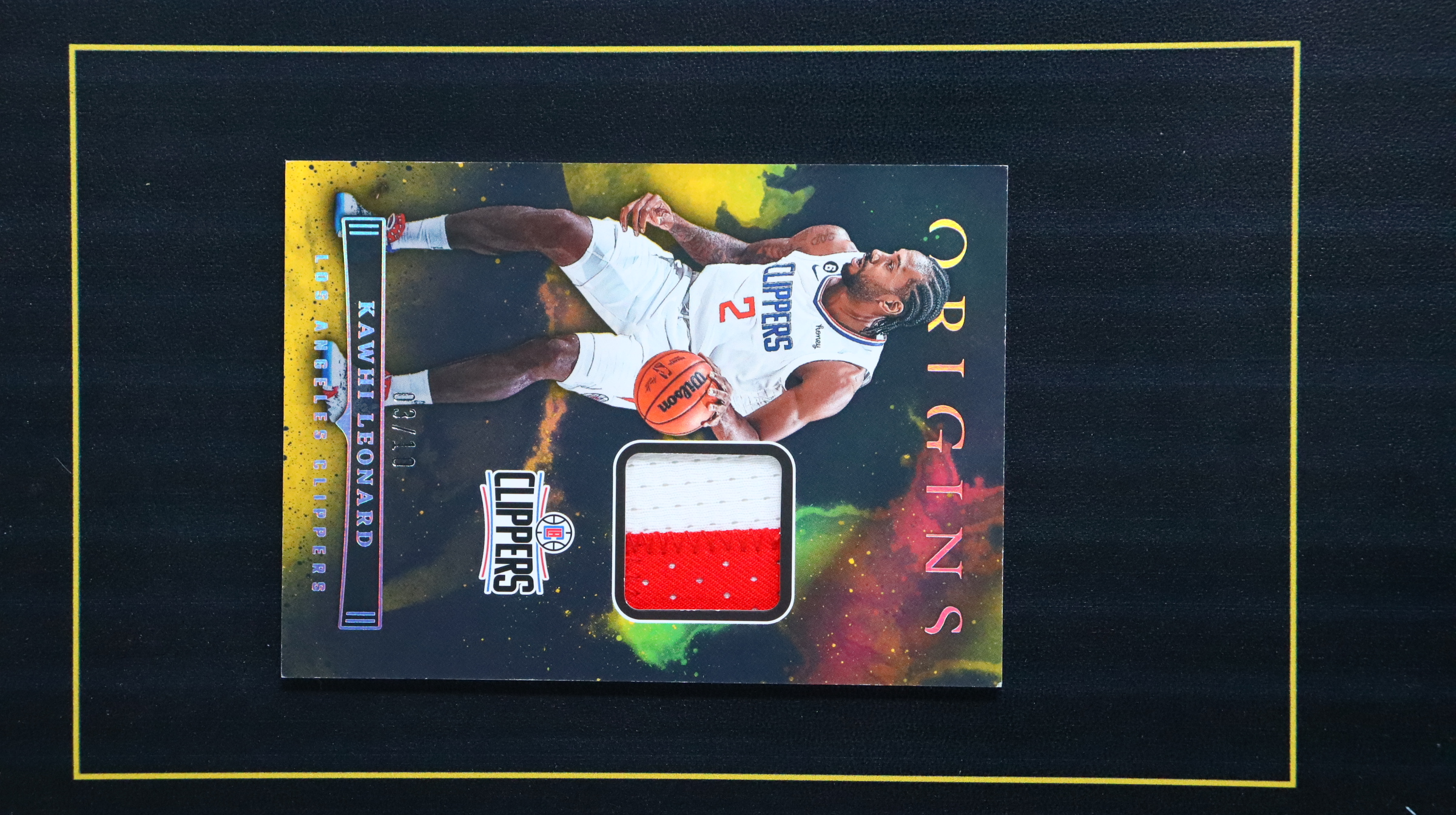 2022-23 Panini Origins Kawhi Leonard 起源 快船 伦纳德 莱昂纳德 10编 金平行 Patch【K ...
