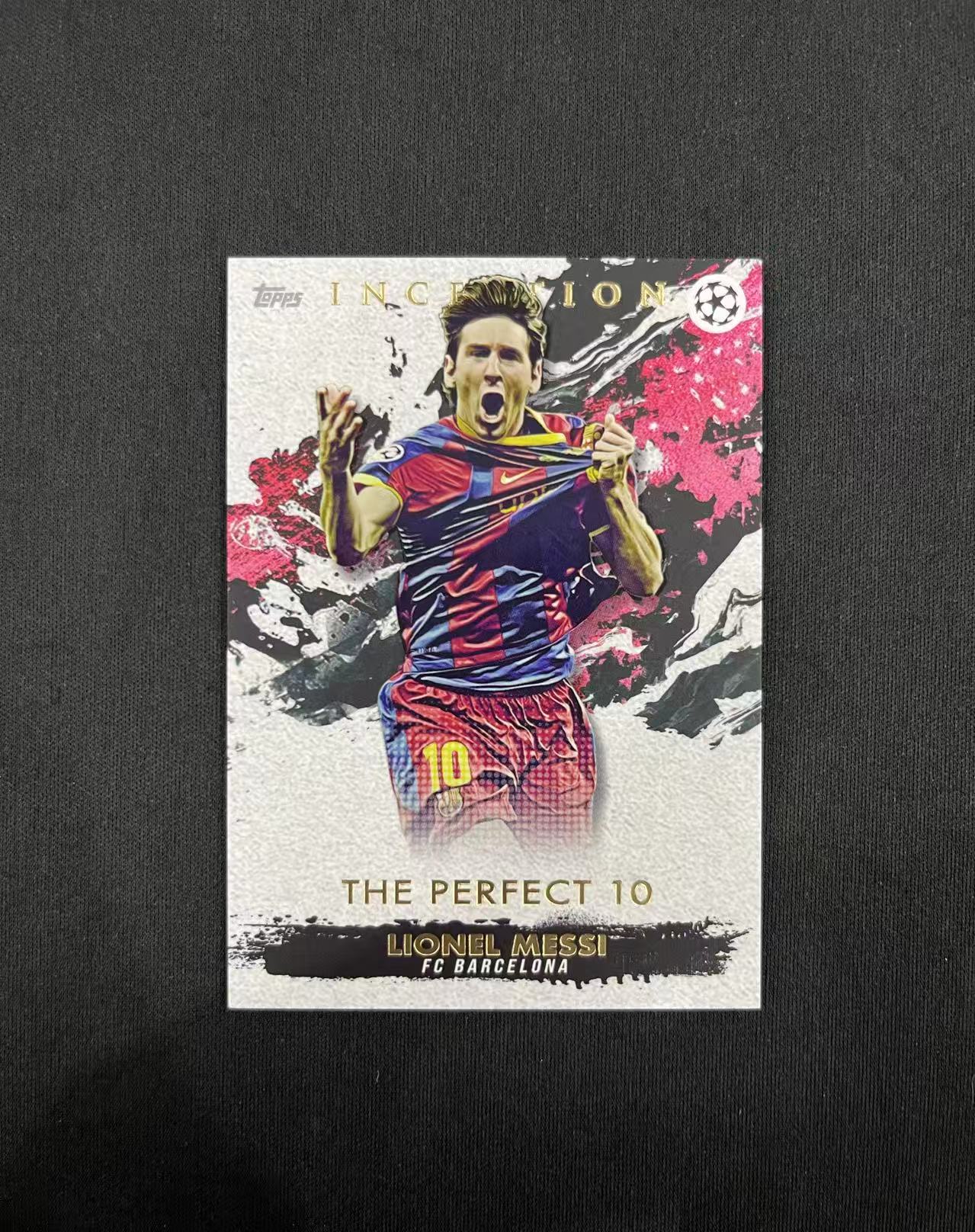 【长安代卖 截标预付80%】2020-21 Topps Inception 盗梦空间 元年 巴萨 巴塞罗那 Lionel Messi 里奥梅西 ...