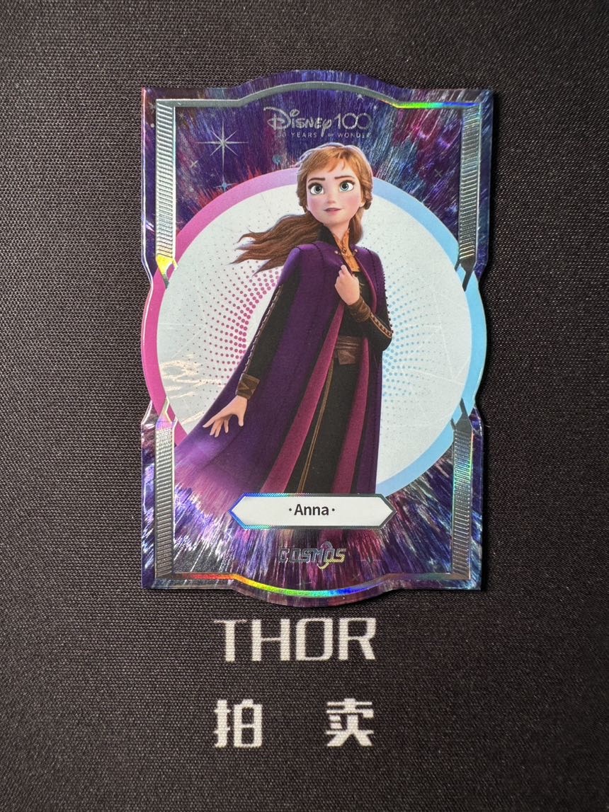 【Thor拍卖 只发顺丰不累计】2023 Kakawow Disney Anna 卡卡沃 迪士尼100周年全明星 安娜 异形特卡 【校长】97 卡淘