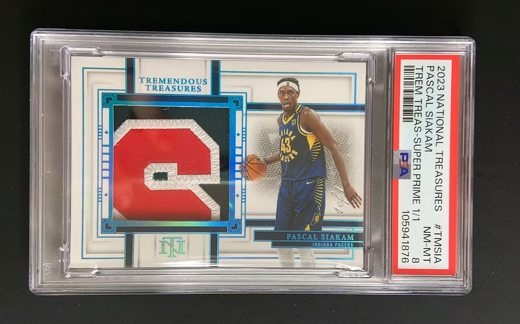 2023-24 Panini National Treasures Pascal Siakam 【肥猫代卖】L06S 国宝 步行者 西亚卡姆 ...