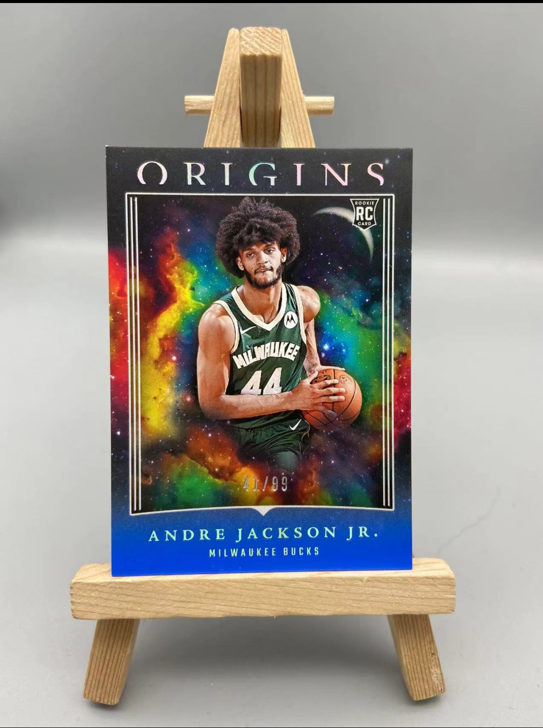 2023-24 Panini Origins Andre Jackson Jr. RC 【舒克卡社】起源系列 RA签 签字 卡签 99编 蓝 ...