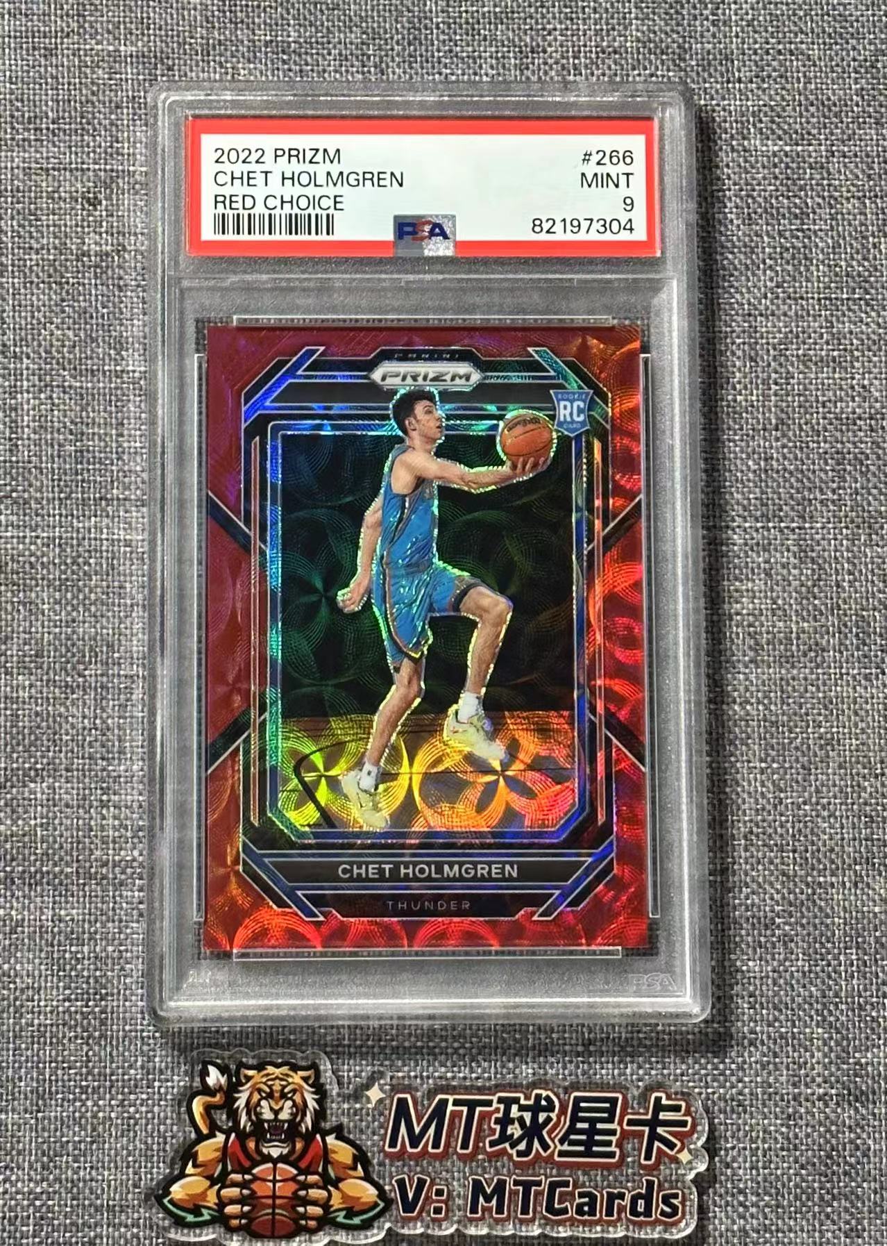 【MT球星卡】22-23 Panini Prizm Chet Holmgren RC 切特 霍姆格伦 prizm系列 正新秀RC 42/88编 ...