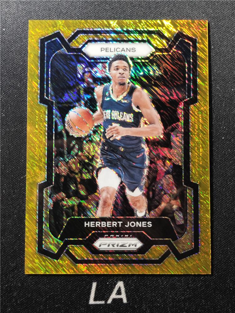 【LA拍卖】2023-24 Panini Prizm Herbert Jones 赫伯特 琼斯 已兑现天赋 防守大闸 球队主力 鹈鹕 FOTL ...