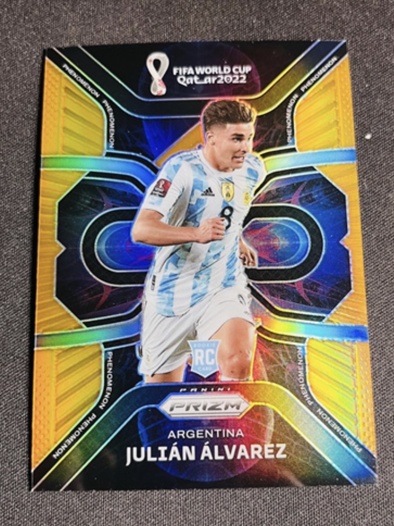2022 Panini World Cup Prizm Edson Alvarez RC 阿尔瓦雷斯 阿根廷 曼城新秀 世界杯无敌前锋 出线 ...