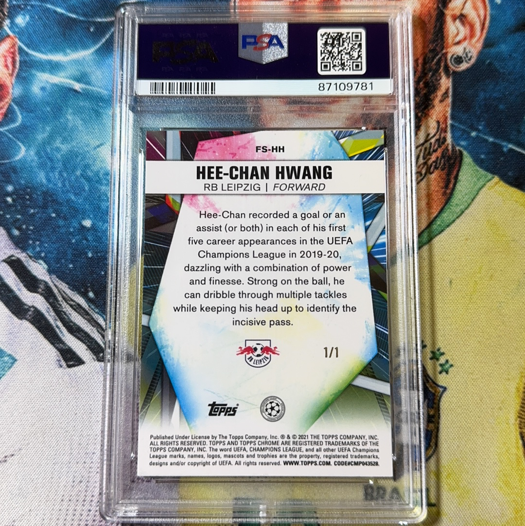 2020 Topps Chrome HEE-CHAN HWANG 欧冠 英超 狼队 RB莱比锡 韩国 黄喜灿 황희찬 孙兴慜队友 未来之星特卡 ...
