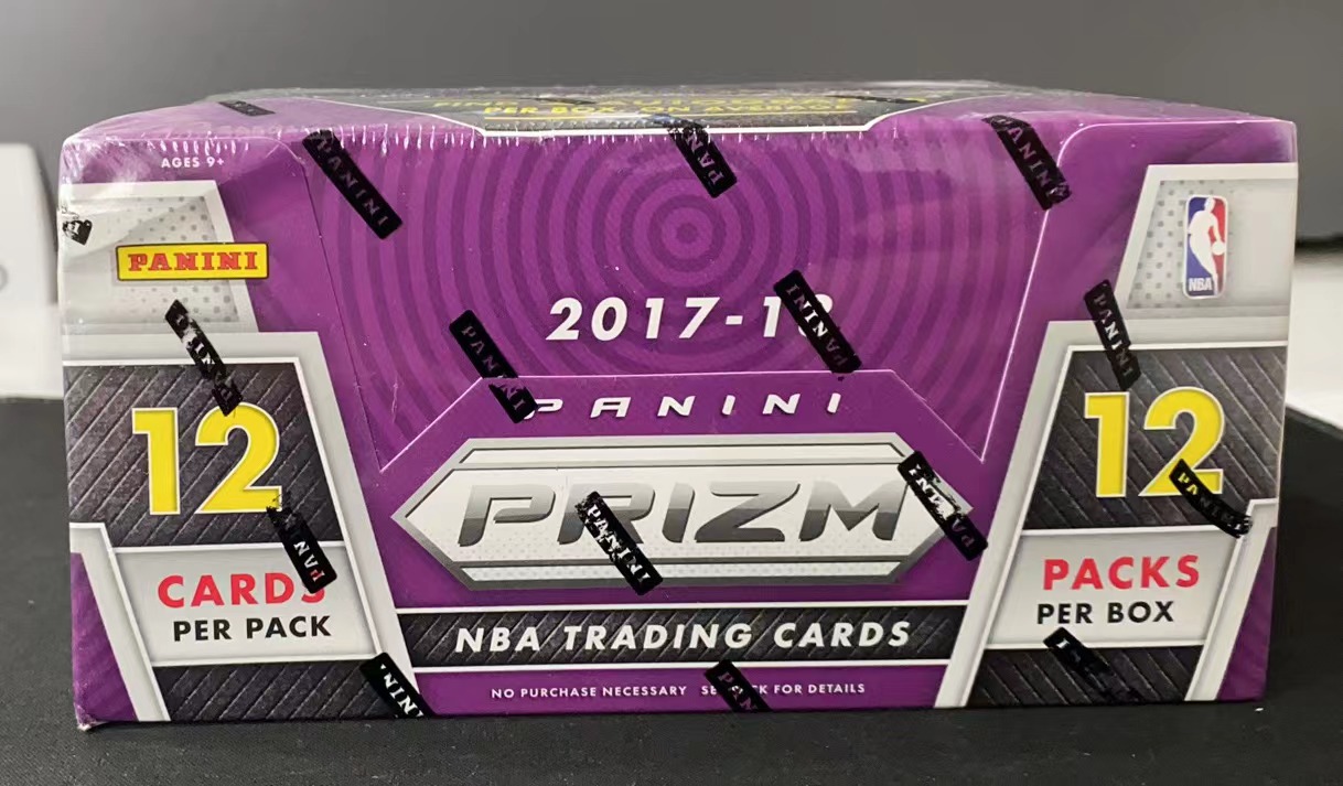 【长安代卖】2017-18 Panini Prizm Hobby 单盒 未拆封 可搏塔图姆米切尔等好新秀 科比库里等好人折射签字低编 每盒保2 ...