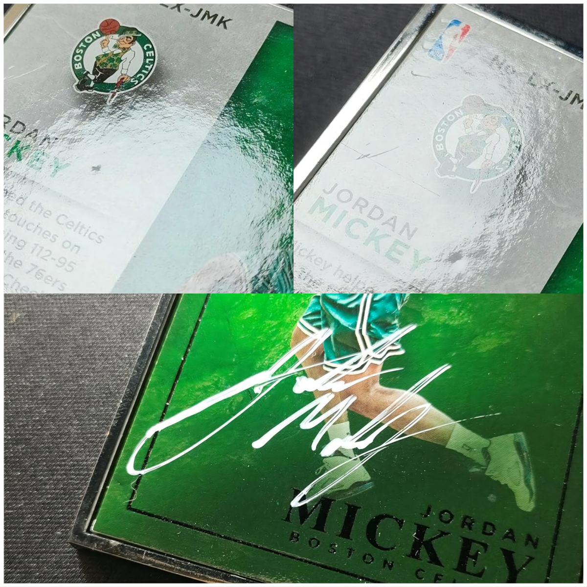 【LA拍卖精品】2015-16 Panini Luxe Jordan Mickey 新秀RC 乔丹 米基 凯尔特人 绝版系列 黑平行 金属框 ...