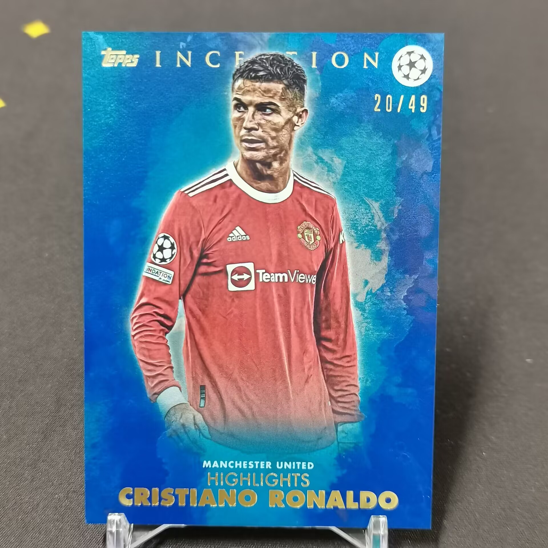【浩行拍卖 截标预付75%】2022 topps INCEPTION Cristiano Ronaldo 盗梦空间 曼彻斯特联 曼联 克里斯蒂 ...