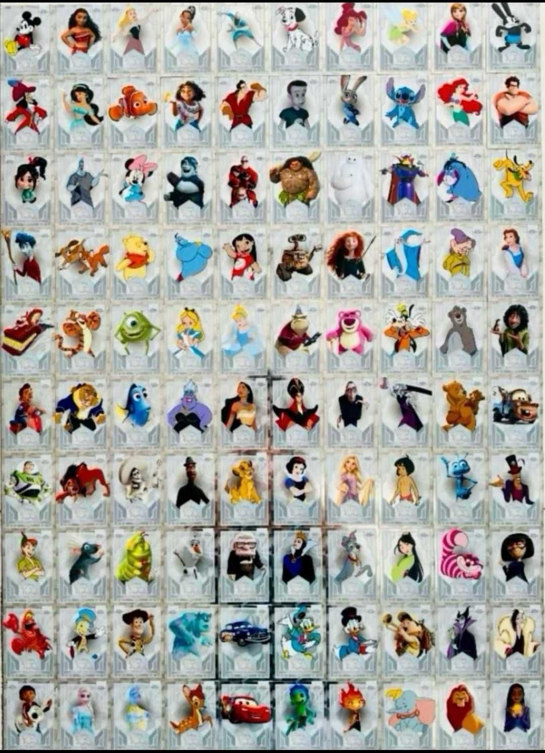 【十一拍卖】2023 Topps Chrome Disney 迪士尼100周年 元年系列 Base套 大全套齐 1-100张 不重复 米老鼠 ...