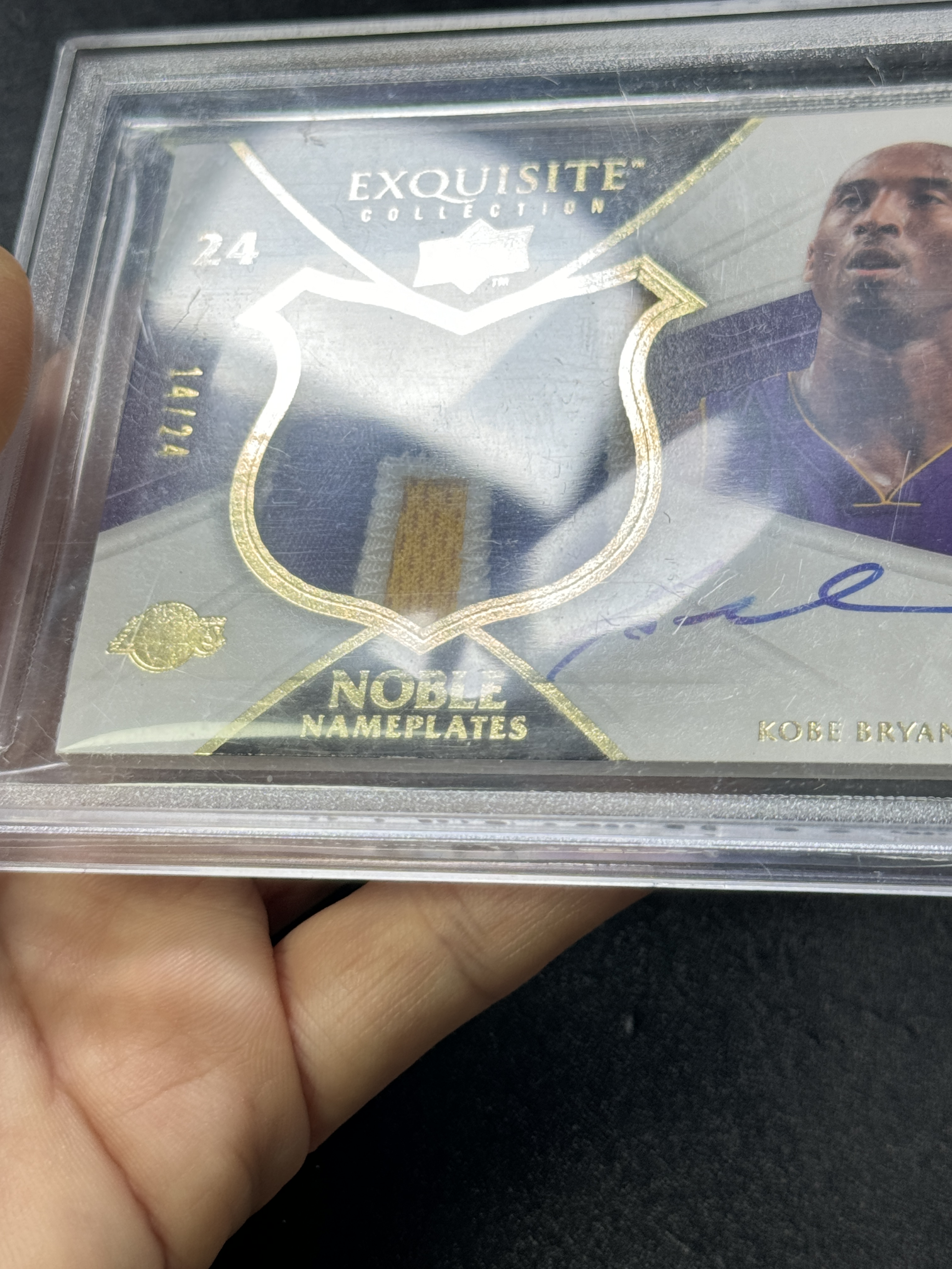 【喷子拍卖】2008-09 Upper Deck Exquisite Kobe Bryant 木盒 湖人 科比 布莱恩特 NN 大窗 ...