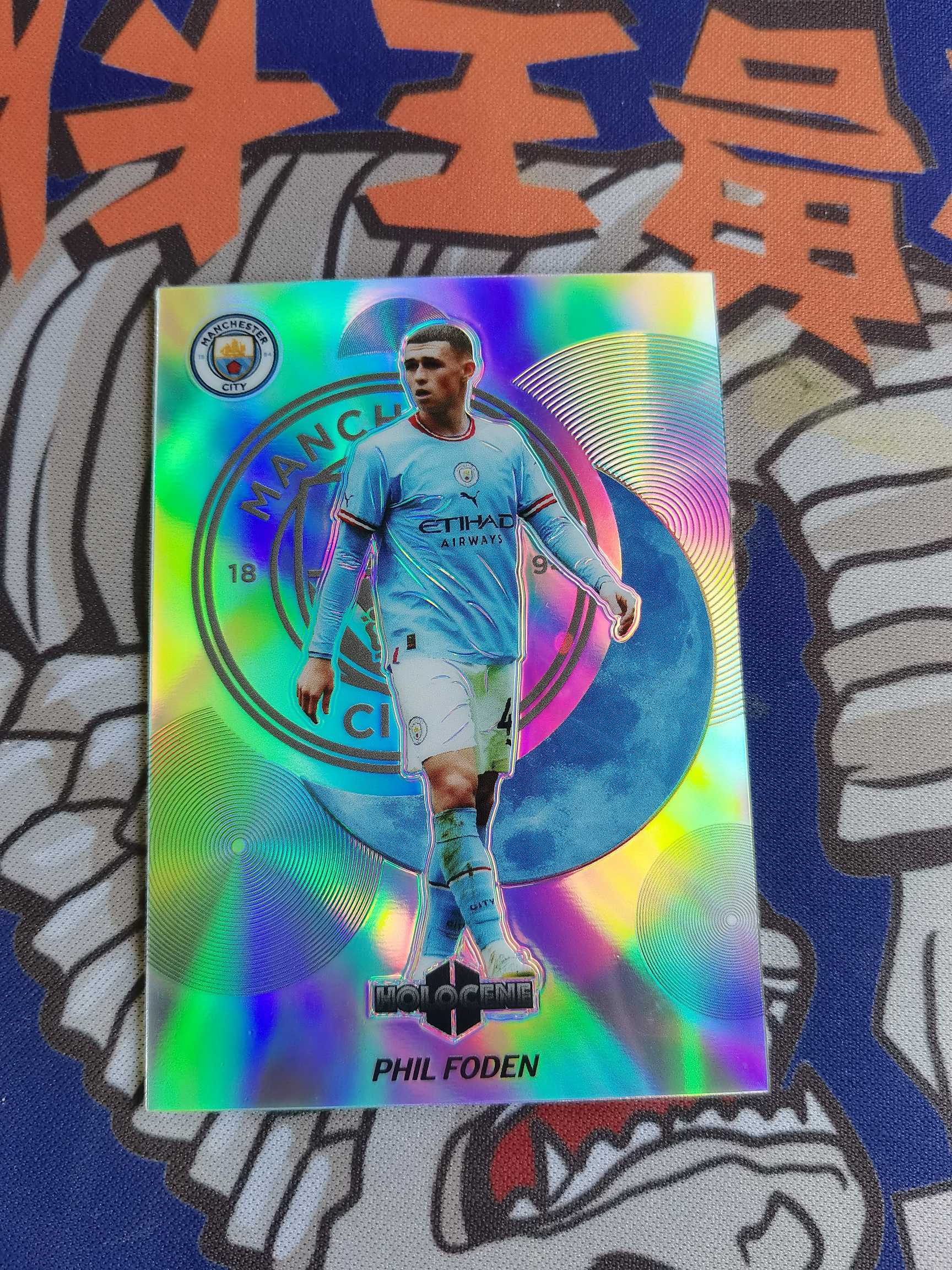 （怪兽拍卖）GSW-A88 2023 DAKA Holocene 曼城队盒 Phil Foden 达咖 曼城队盒 福登 50编 蓝月亮特卡 卡 ...