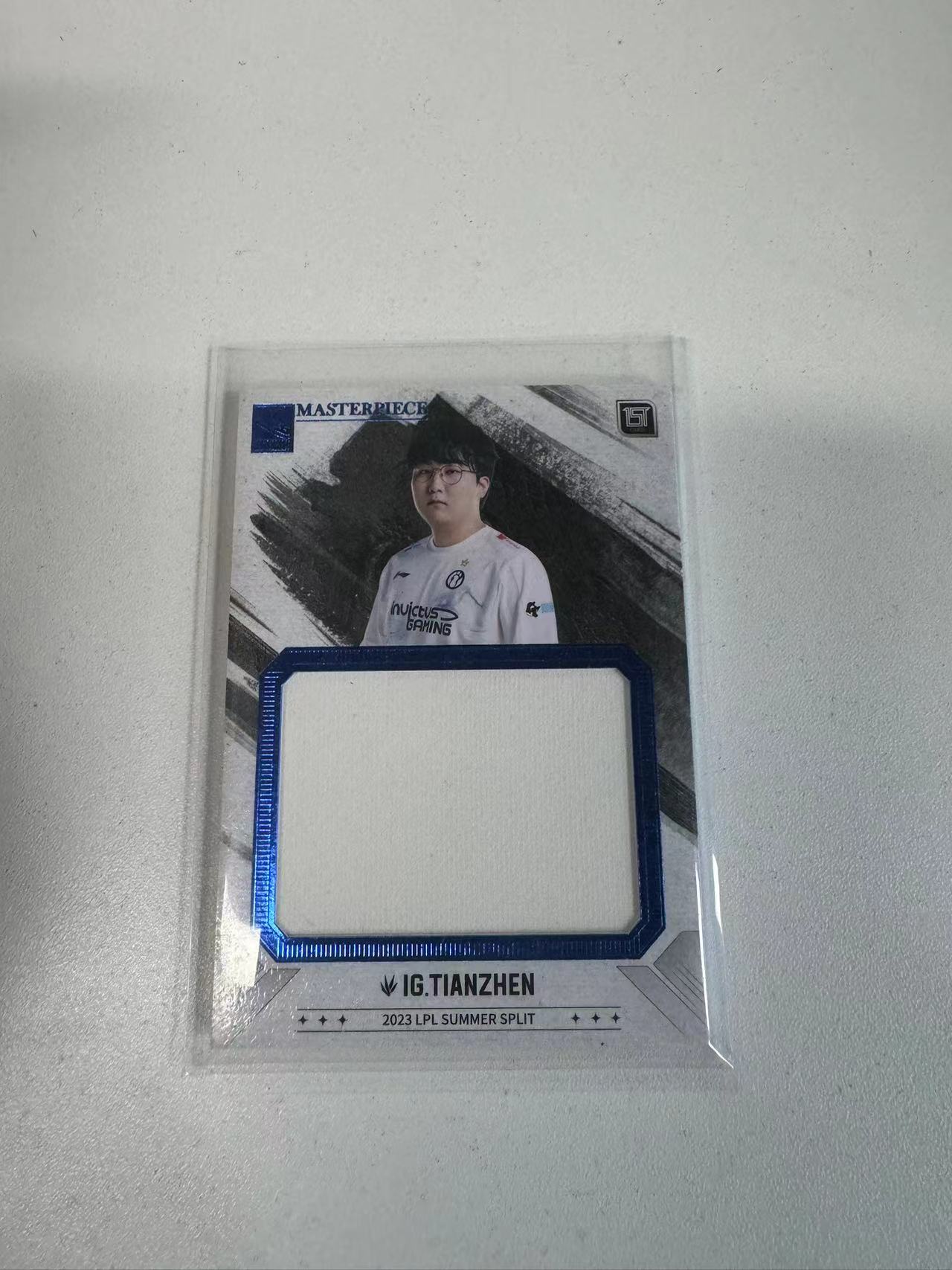 2024 Other 不凡玩品 杰作LPLLCK 不凡玩品 杰作系列 LPL LCK 系列卡牌 IG战队TIANZHEN物料卡 25编人物卡 ...