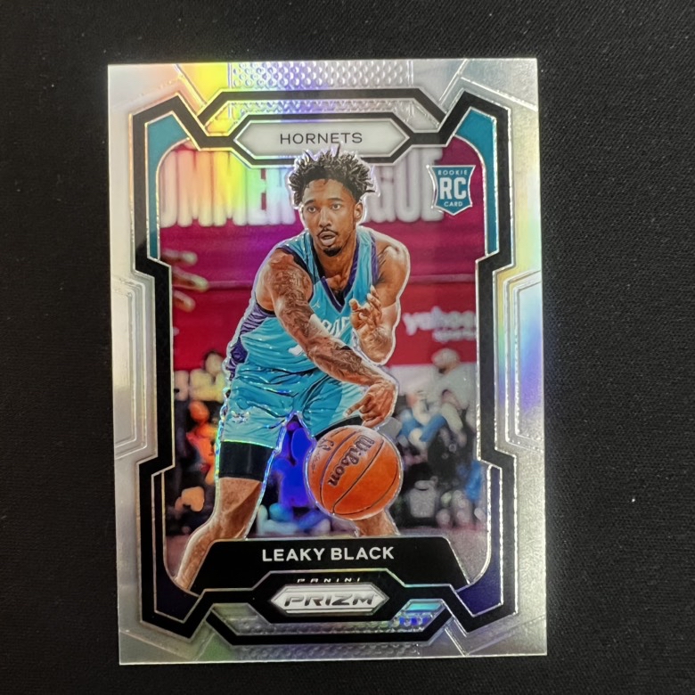2023-24 Panini Prizm Leaky Black RC SC球星卡 pz 黄蜂 布莱克 新秀 银折 折射 卡品如图收藏必备 ...