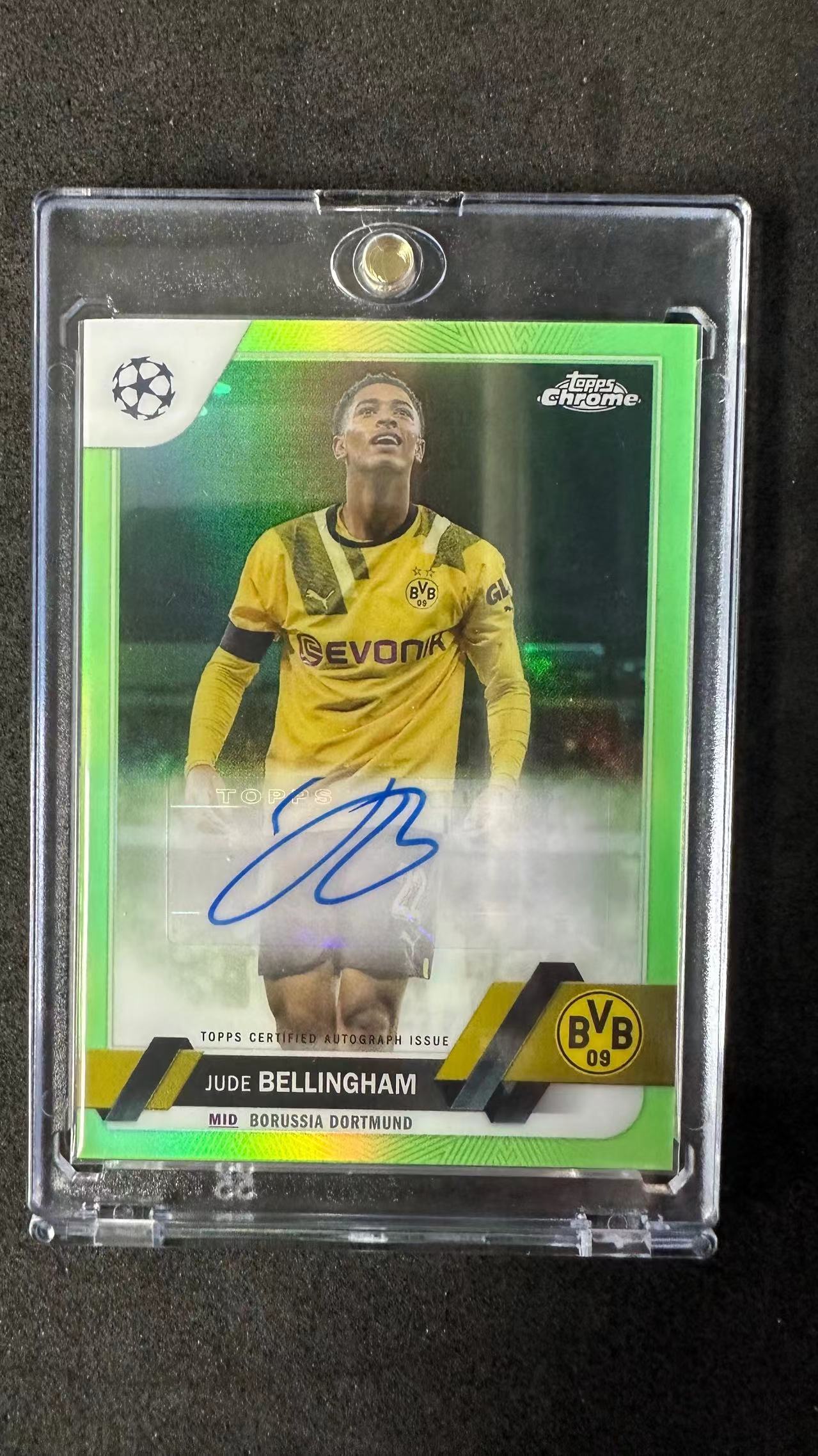 2022-23 Topps Chrome Hobby Jude Bellingham 贝利厄姆 68/99编 青折 TC正系列Chrome ...