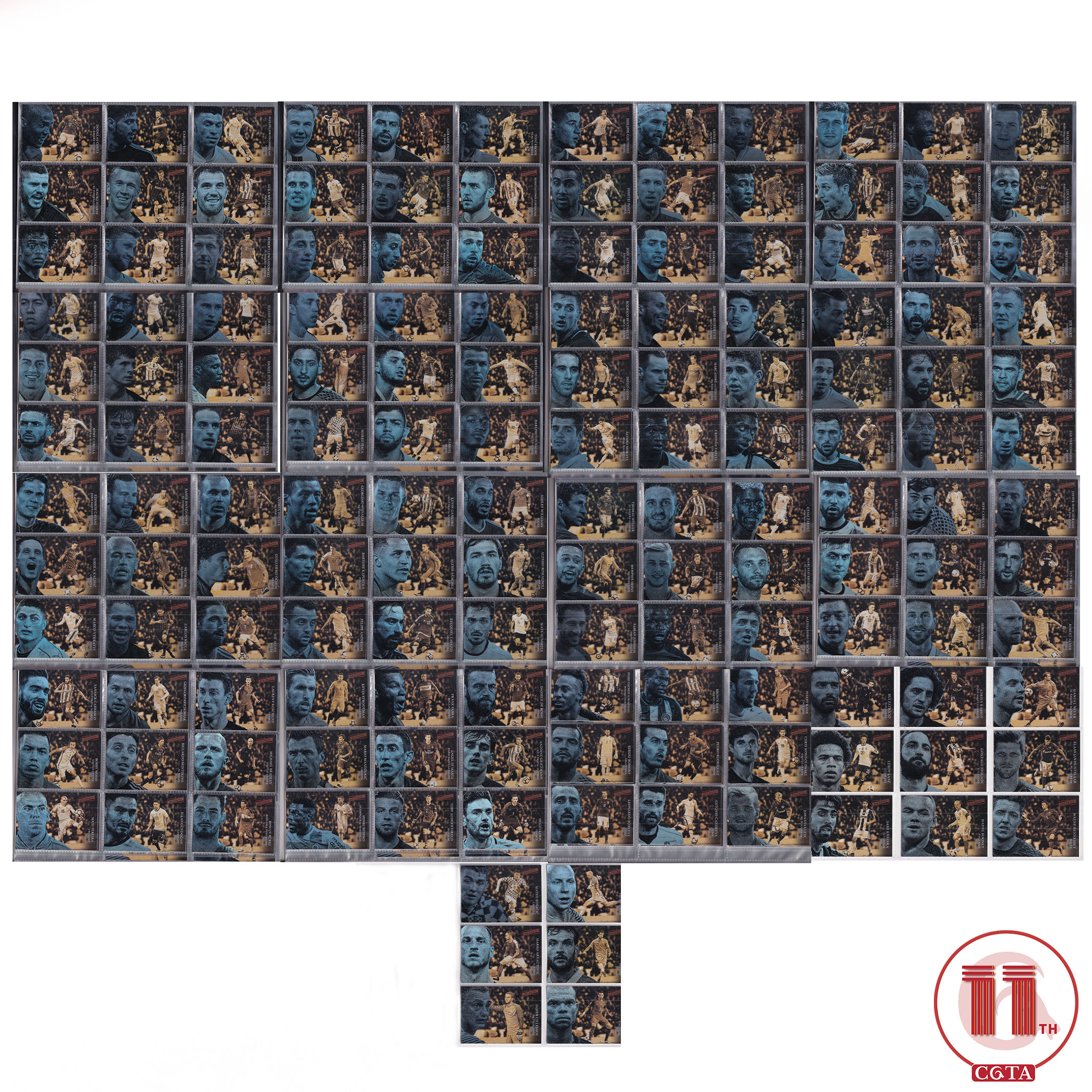 【CGTA】2016-17 Panini Aficionado狂热 元年 普卡base 全套150卡lot 梅西 C罗 内马尔 莱万 克罗斯 罗本 德布劳内 布冯 诺伊尔 阿圭罗 普利希奇 ...