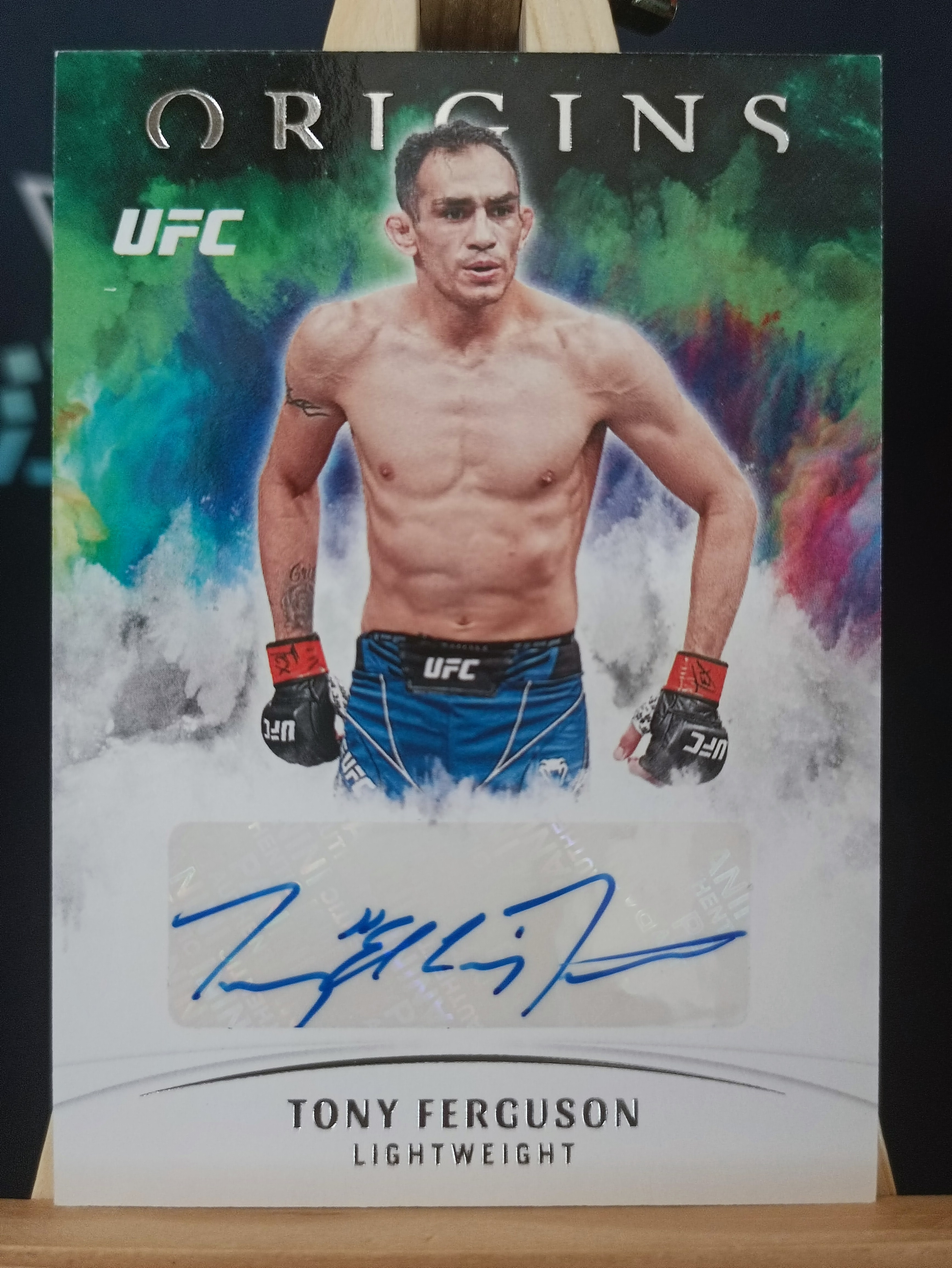 2022 Panini Chronicles Tony Ferguson 编年史 起源 UFC 夜魔 托尼弗格森 签字 收藏必备——江南卡社代 ...