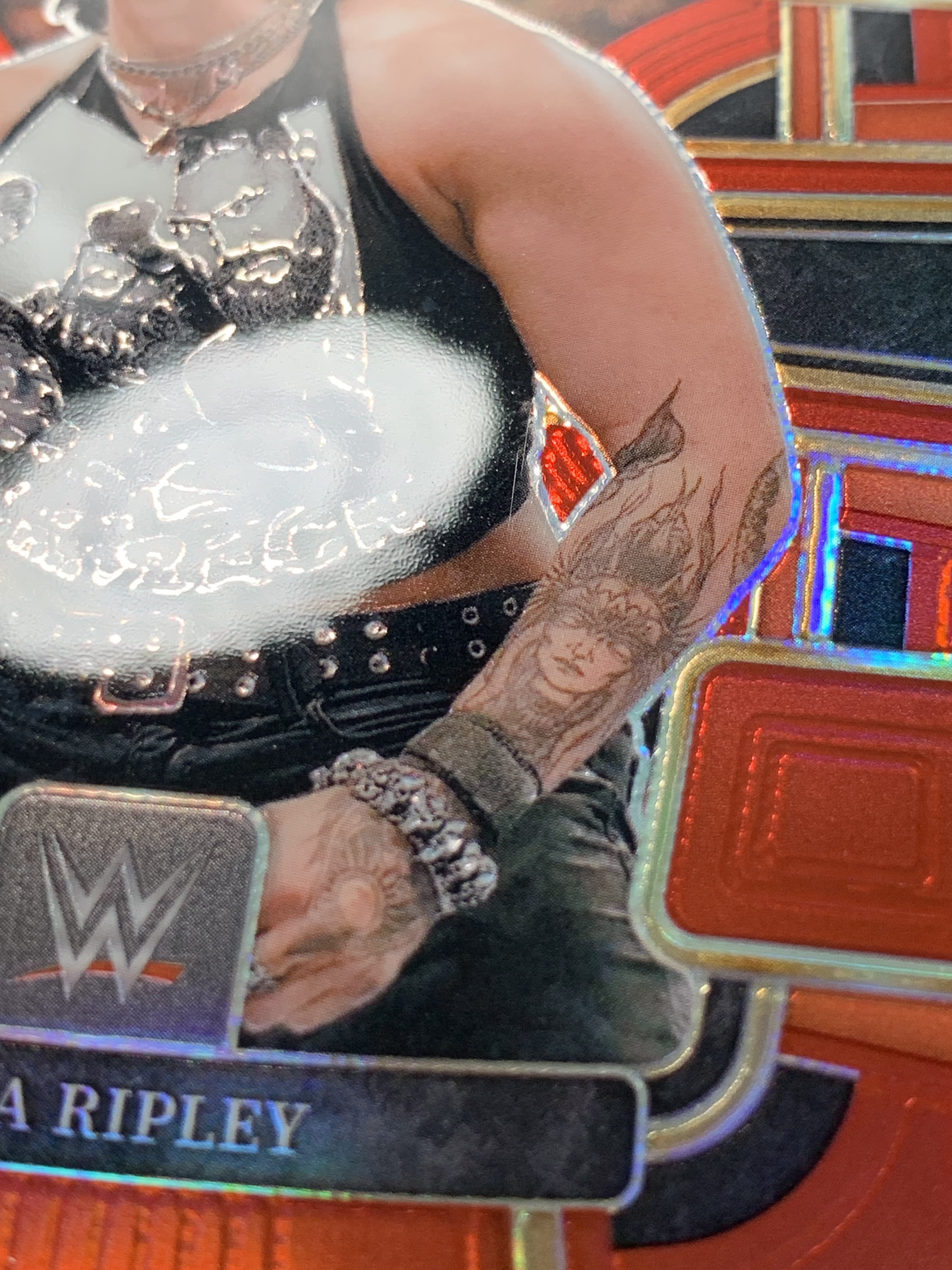 【元宇宙拍卖】七七125：2024 Panini Select Rhea Ripley WWE 蕾娅 雷亚 里普利 妈咪 人气一线选手 红折 ...