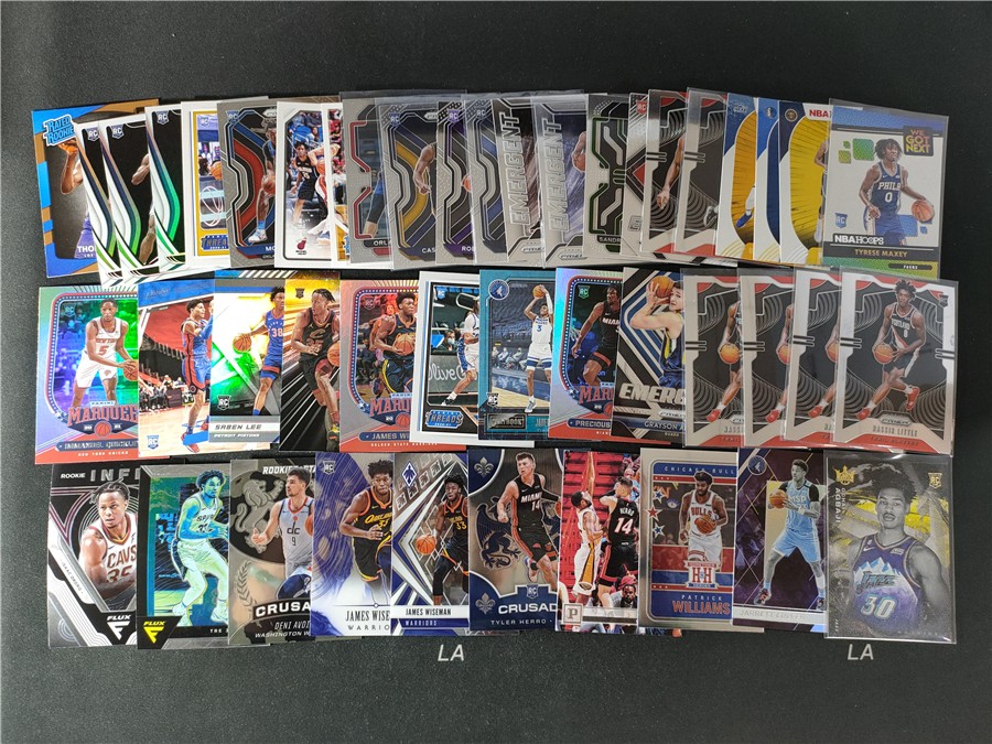 【LA拍卖】Panini Prizm Hoops Donruss 油画 编年史 新秀RC 马克西 阿夫迪亚 怀斯曼 希罗 帕特里克 威廉姆斯 ...