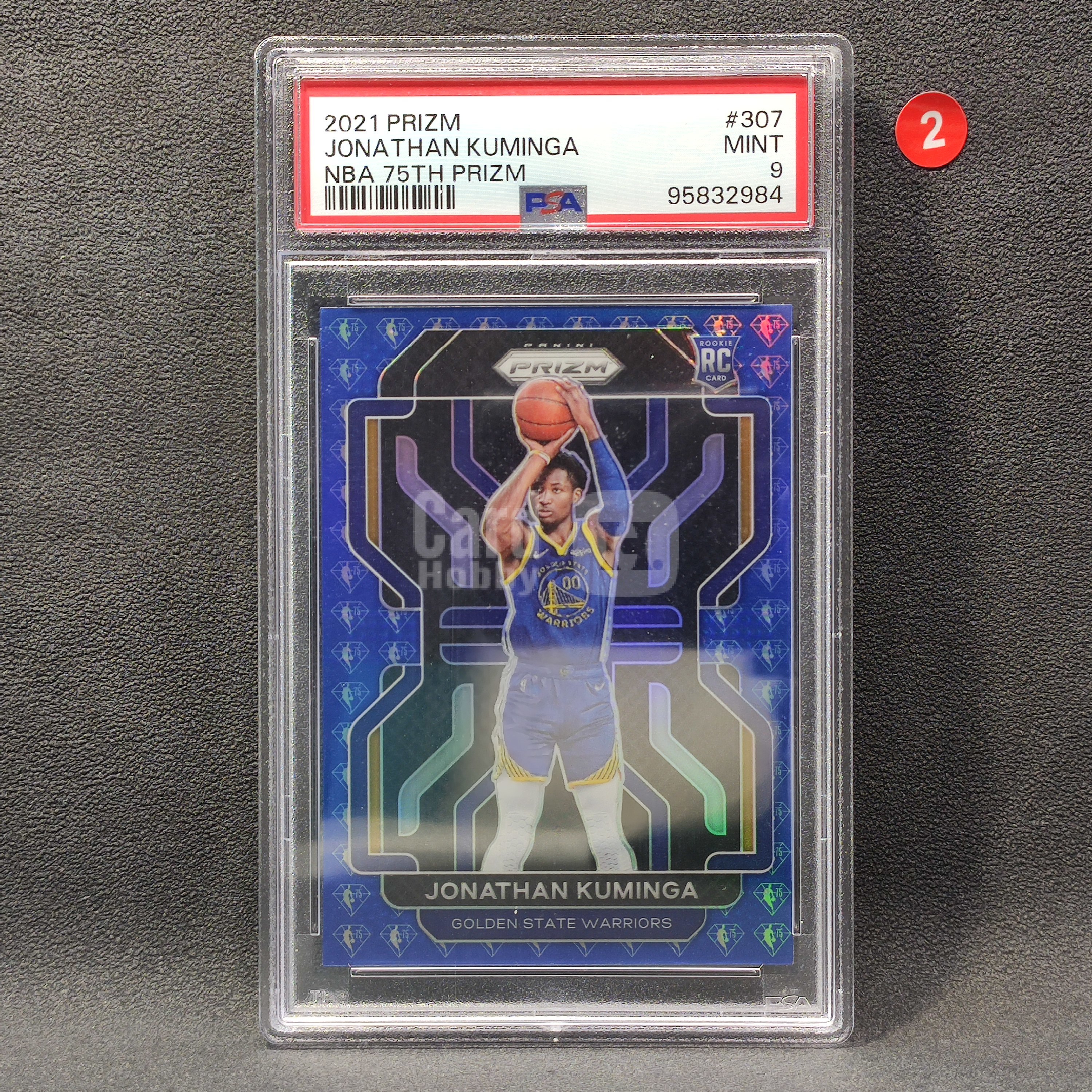 【大腿代卖】Jonathan Kuminga 乔纳森库明加 2021-22 Panini Prizm PZ RC新秀 Base 蓝钻折射 75 ...