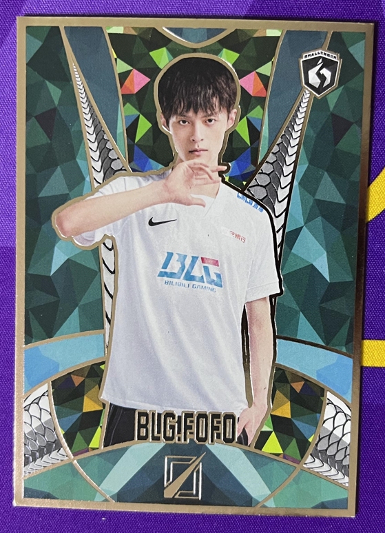2022 Buffun LPL FoFo 老米拍卖CR017 Challenger 英雄联盟 BLG FOFO 朱骏岚 登峰RISE拼图 3级 ...